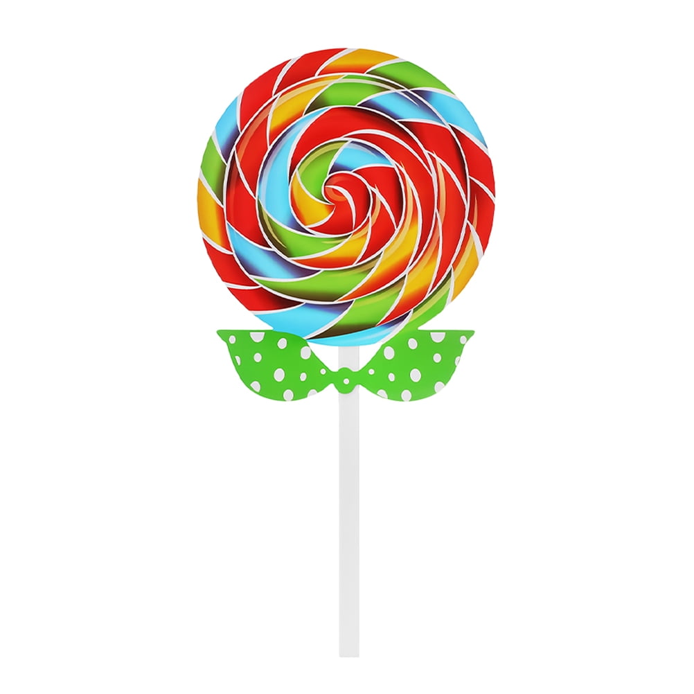 WORGEOUS Inflatable Carnival Fake Candy Decorations Lollipop Props ...