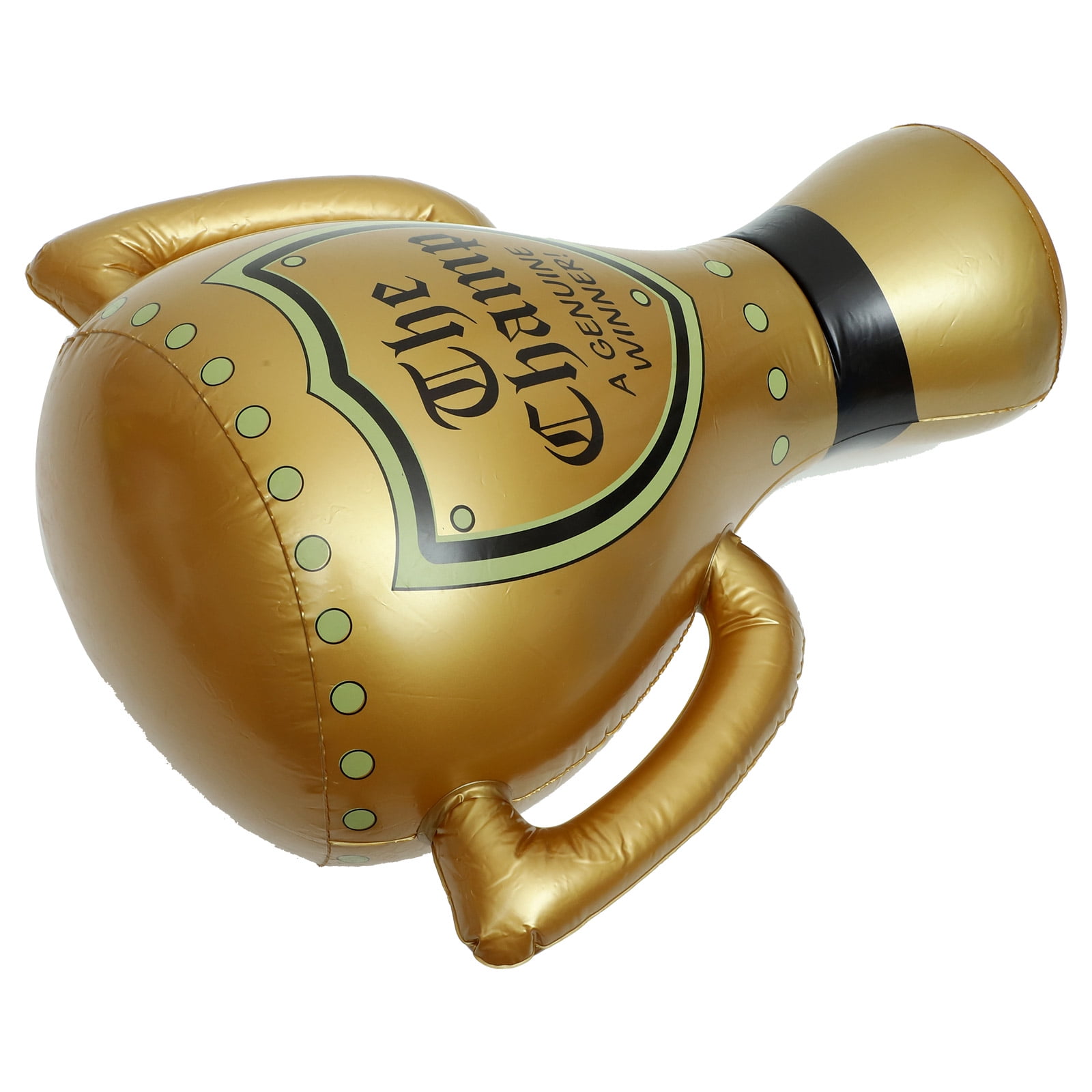 WORGEOUS Inflatable Soccer Trophy Trophy Cup Golden PVC Game Prop ...