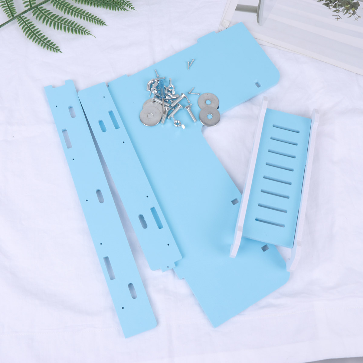 WORGEOUS Ladder Platform Toys Hamster Cage Steps Accessories Pet Sky ...