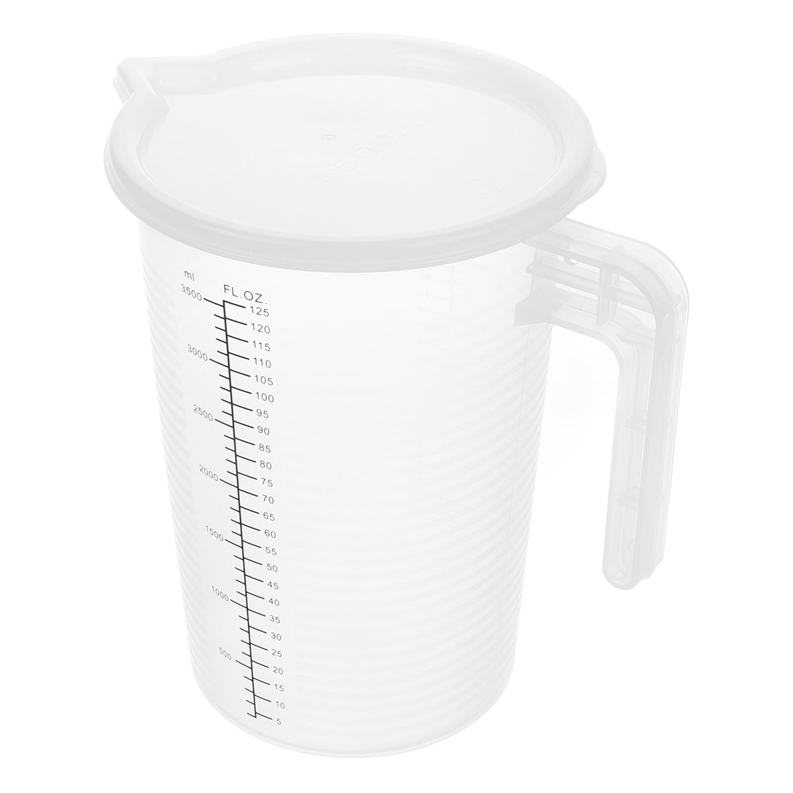 WORGEOUS Large Measuring Cup with Handle Motor Oil Container Funnel ...