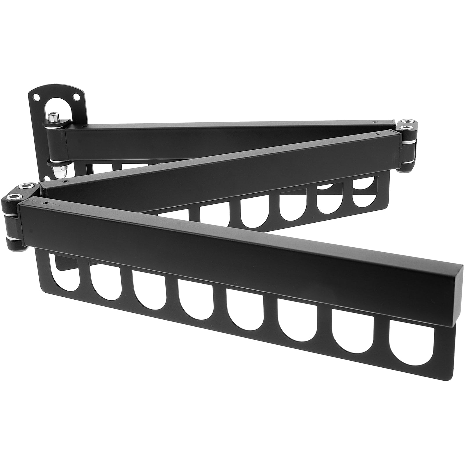 WORGEOUS Laundry Space Saver Racks Wall Mounted Clothes Drying Rack ...