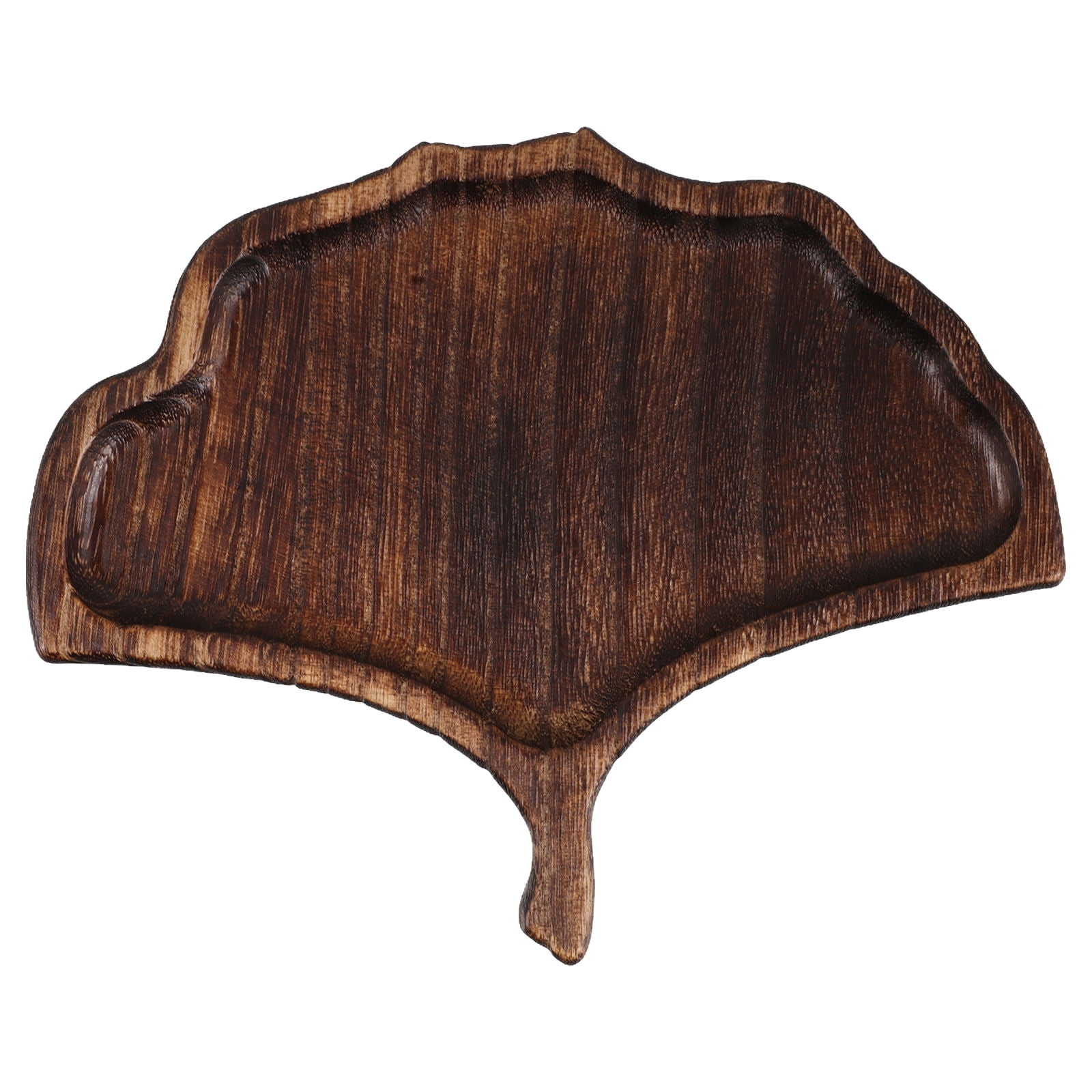 WORGEOUS Leaf Shaped Tea Tray Wooden Tea Tray for Home Tea Ceremony ...