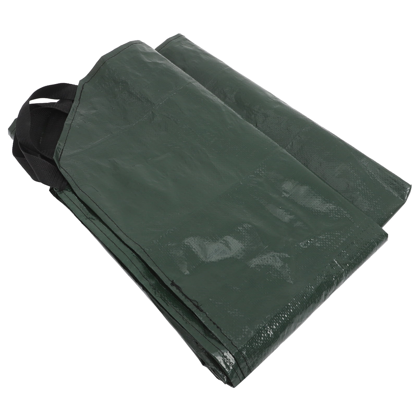 WORGEOUS Leaf Tarp for Collecting Leaves Portable Tarpaulin Woven Green ...