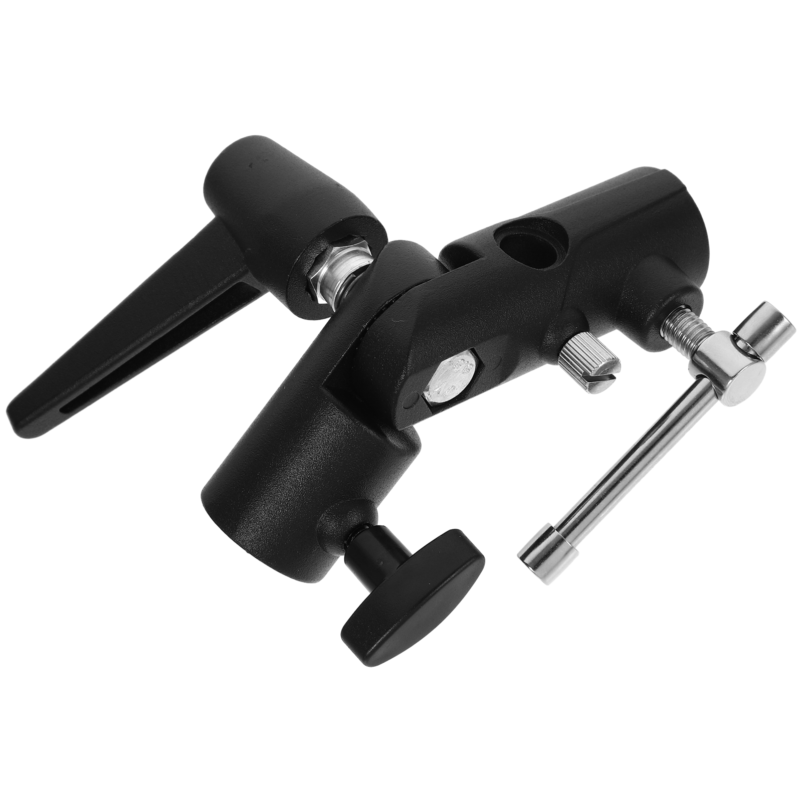 WORGEOUS Light Stand Adapter Umbrella Swivel Holder Flash Bracket ...
