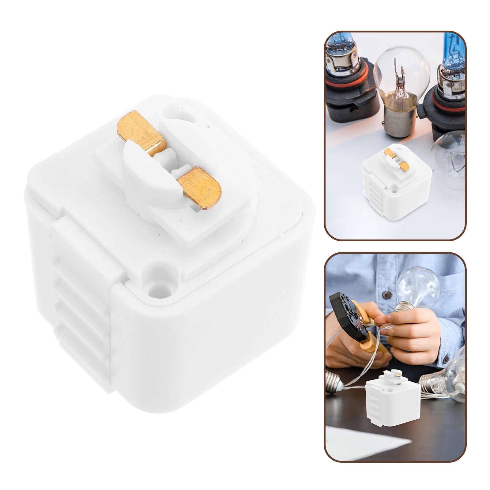 WORGEOUS Track Lighting Connectors Lighting Rail Connector 1 Pair 1.6x1 ...