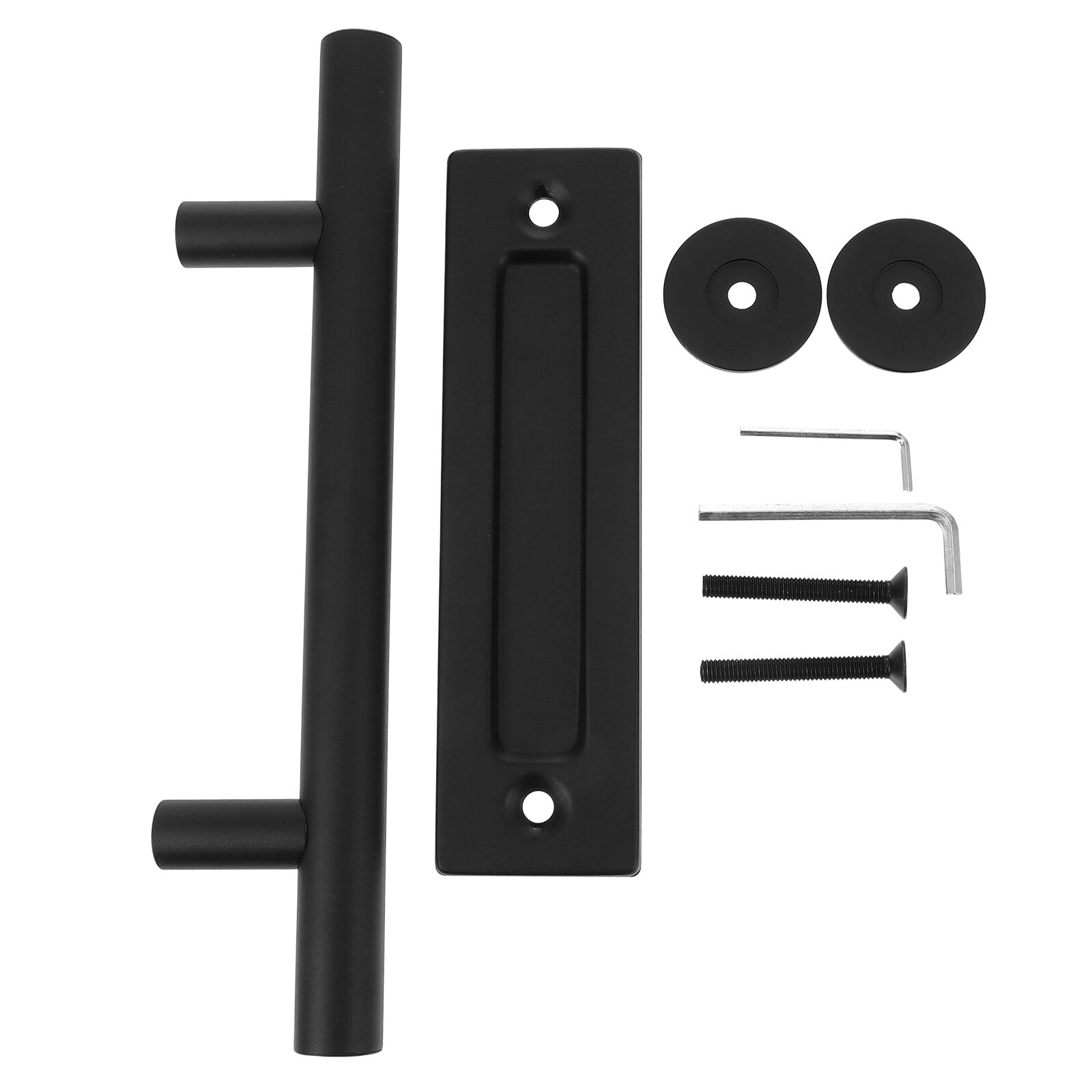 WORGEOUS Luminous Sliding Barn Door Flip Locks Round Handle - Walmart.com