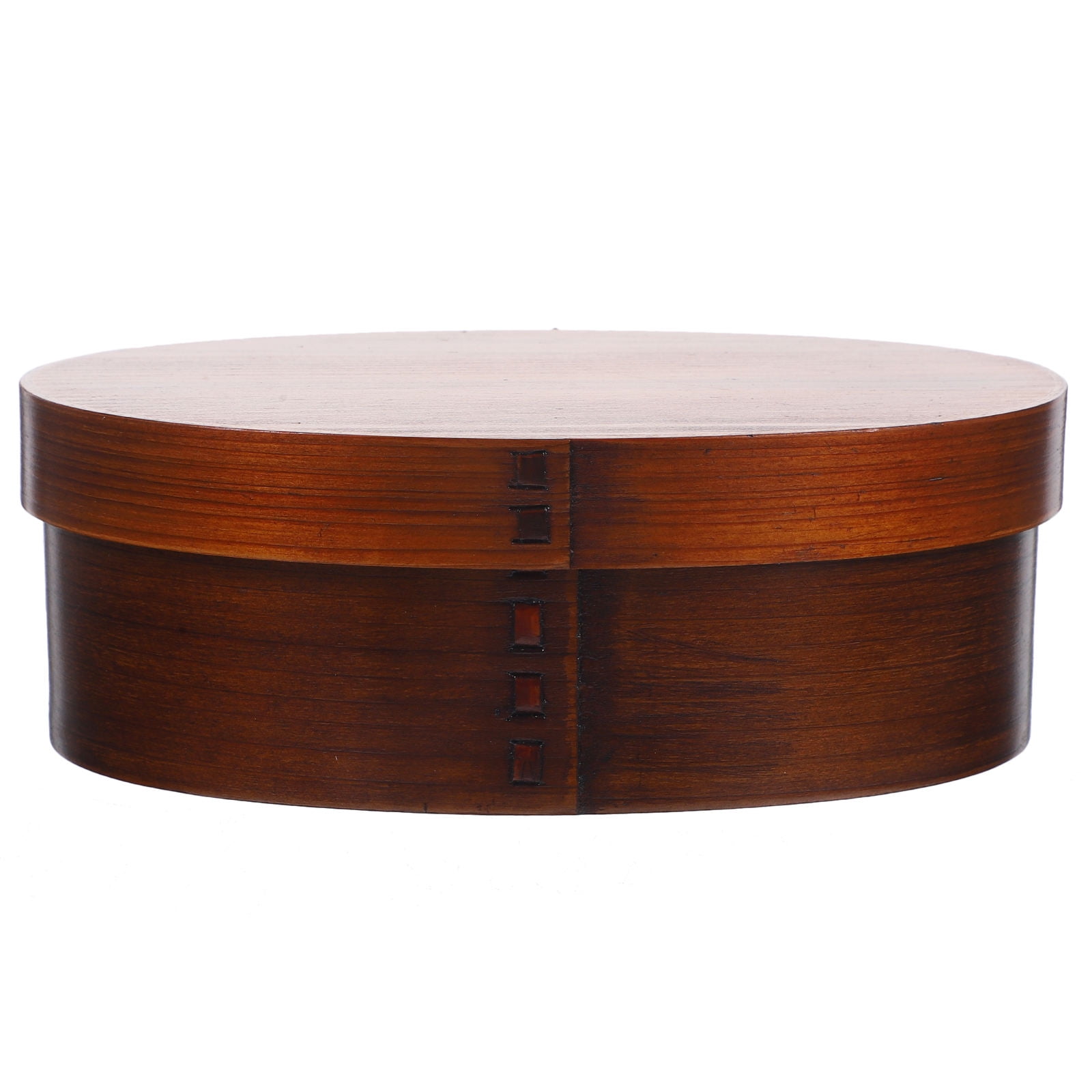 WORGEOUS Lunch Box with Wood Lid Food Container School Outdoor Camping ...