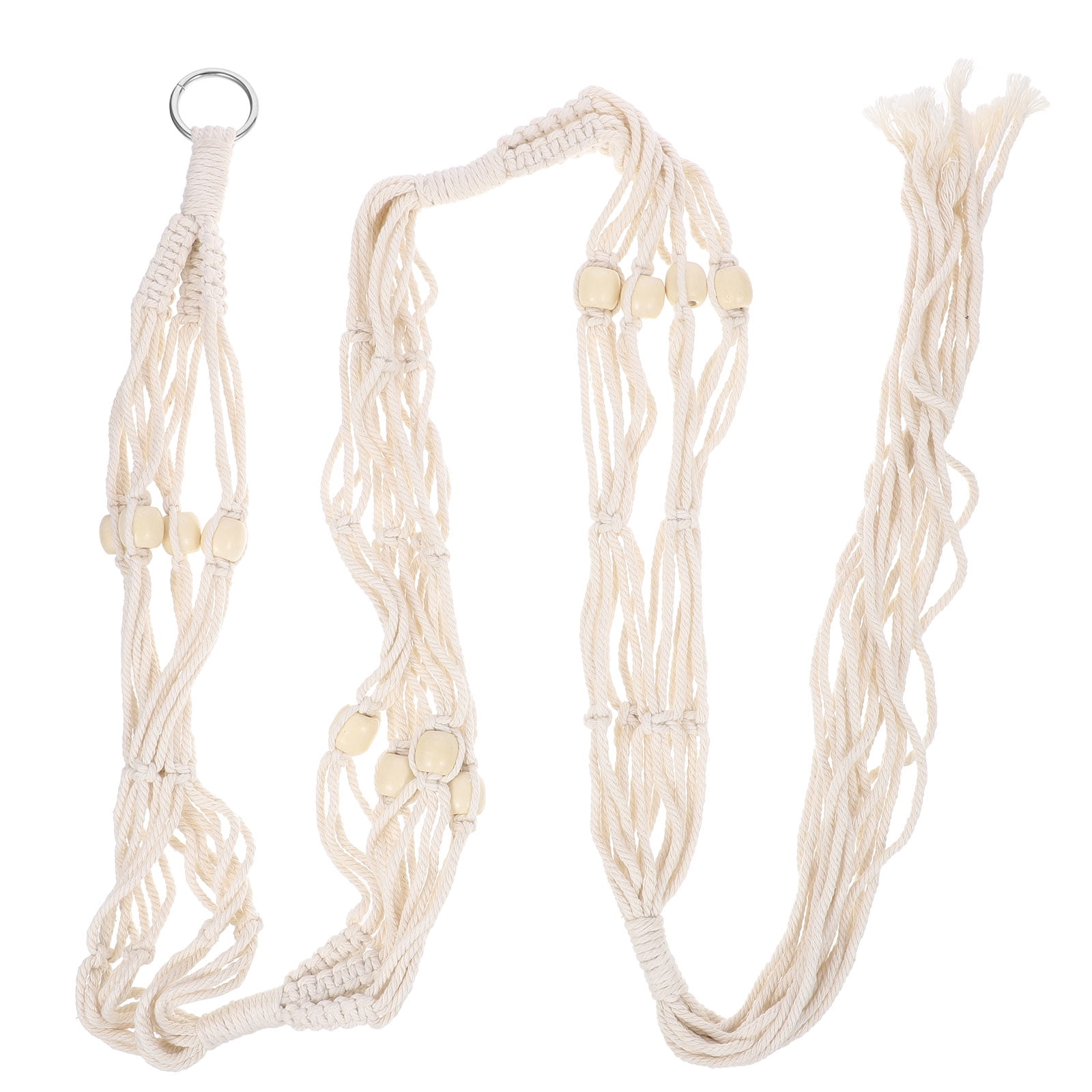 WORGEOUS Macrame Plant Hanger Bohemian Party Decorations Pots Indoor ...