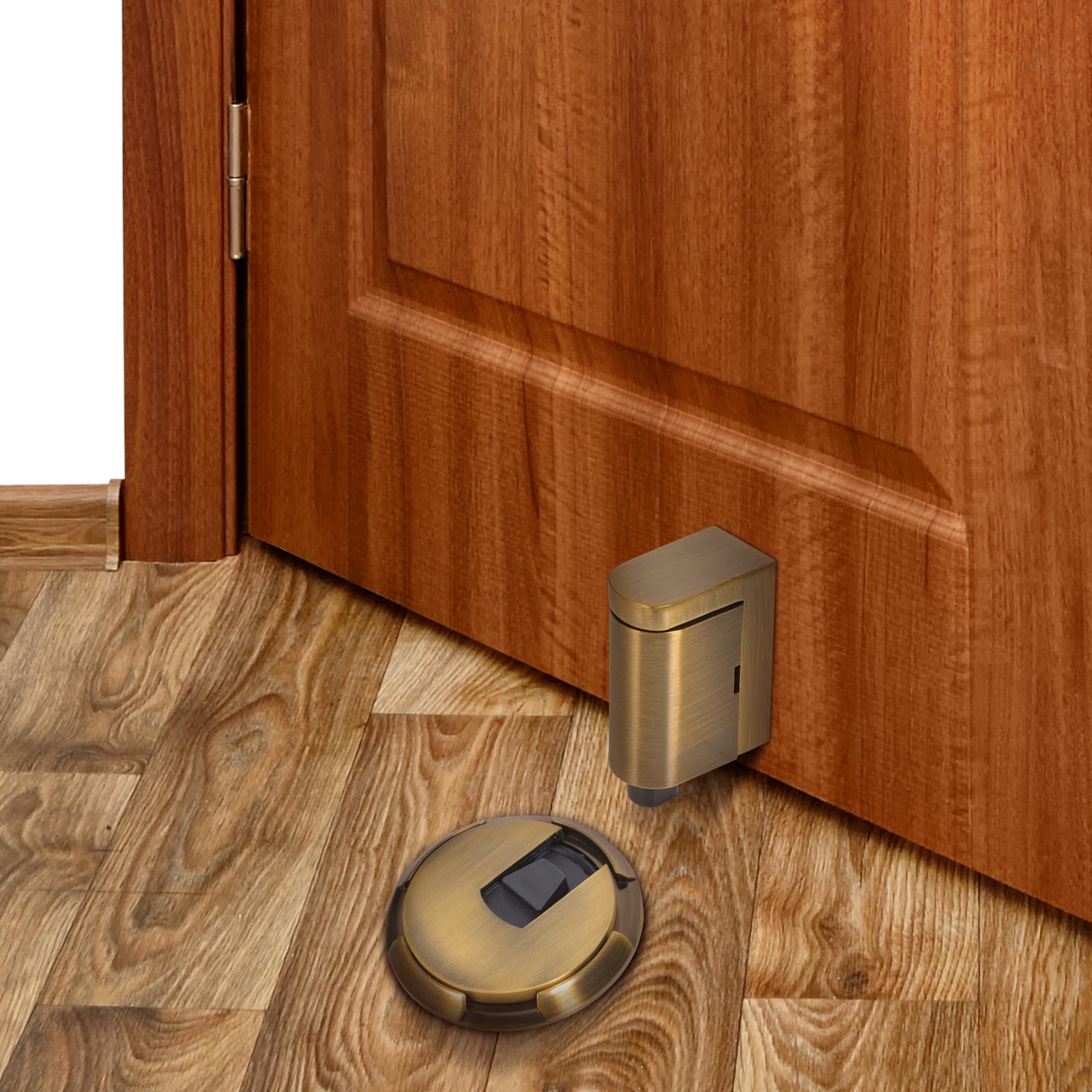 WORGEOUS Mechanical Door Stop No Drilling Door Slamming Prevention ...