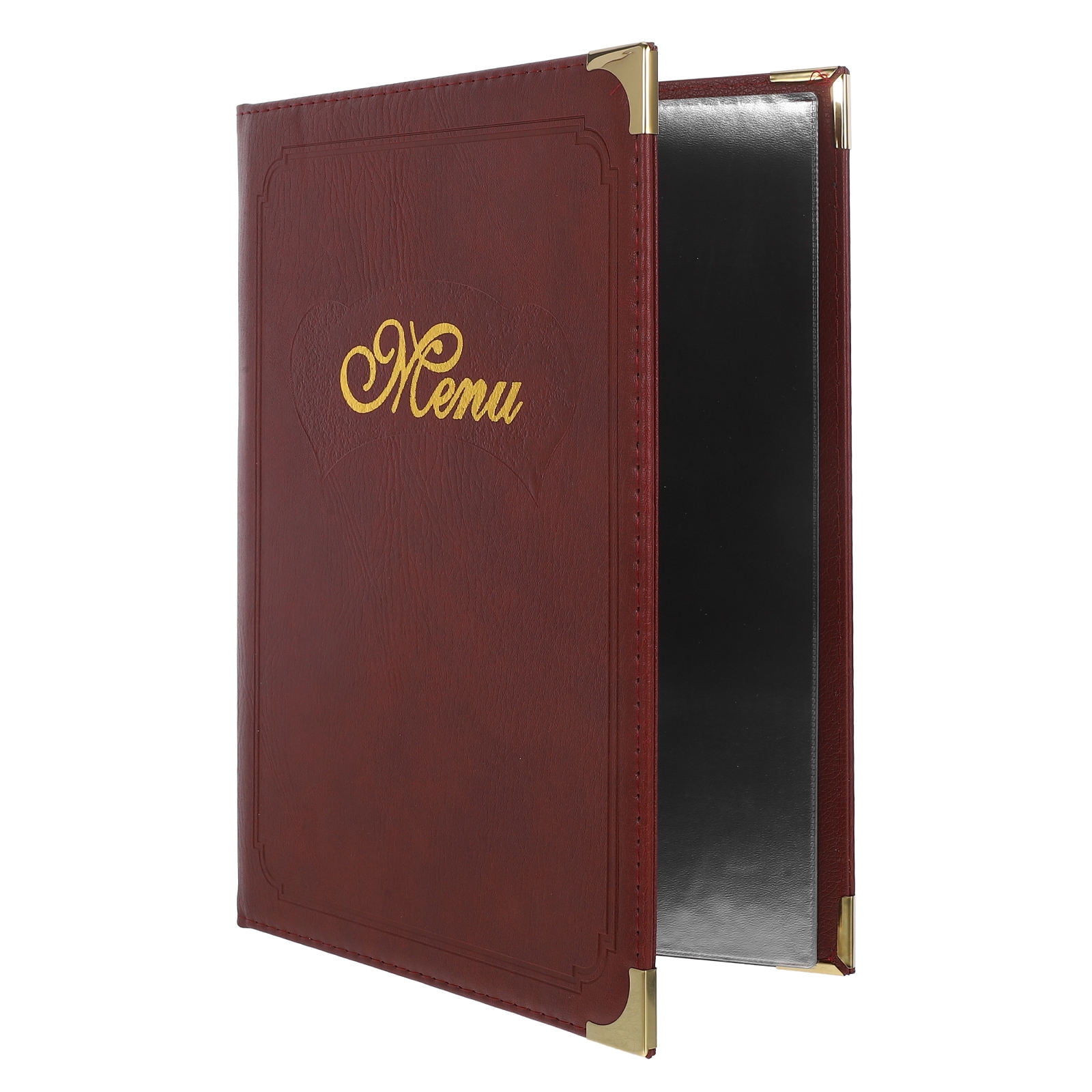 WORGEOUS Menu Sleeves Holder with 7 Pages Restaurant Menu Covers Menus ...