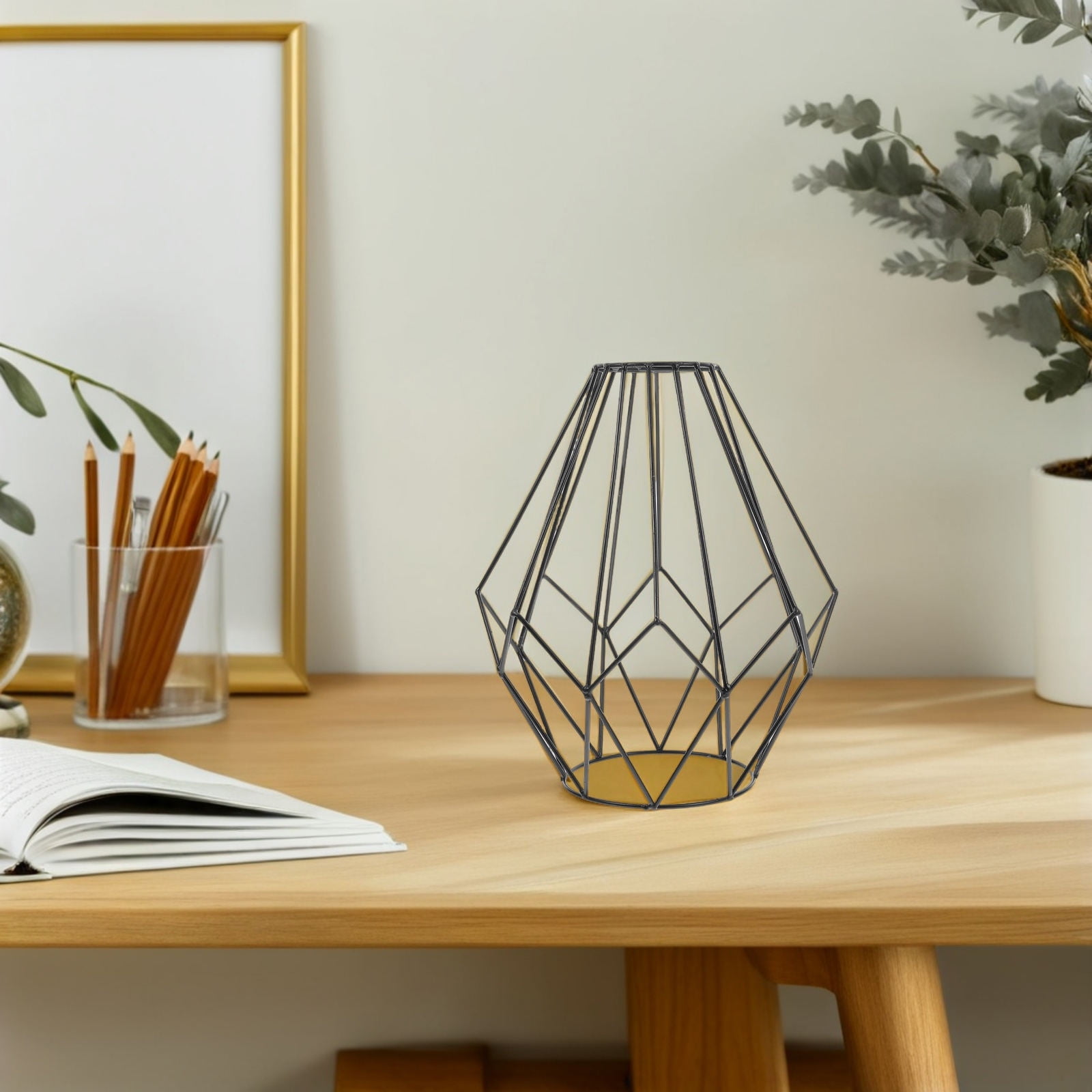 WORGEOUS Metal Bulb Guard Lamp Cage Vintage Lamp Shade Industrial Bulb ...