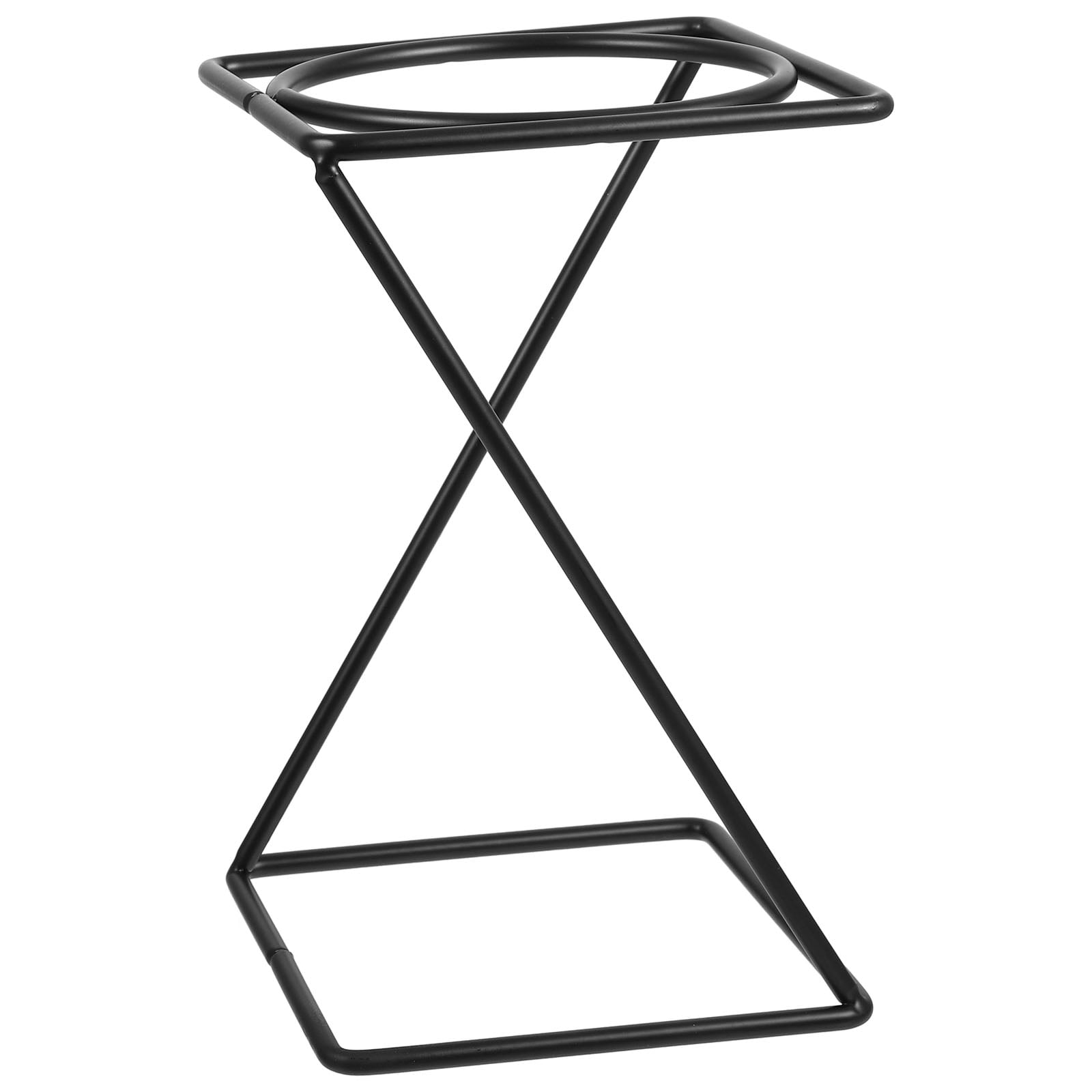 WORGEOUS Metal Pizza Stand Black Food Display Stand Pizza Table Stand ...