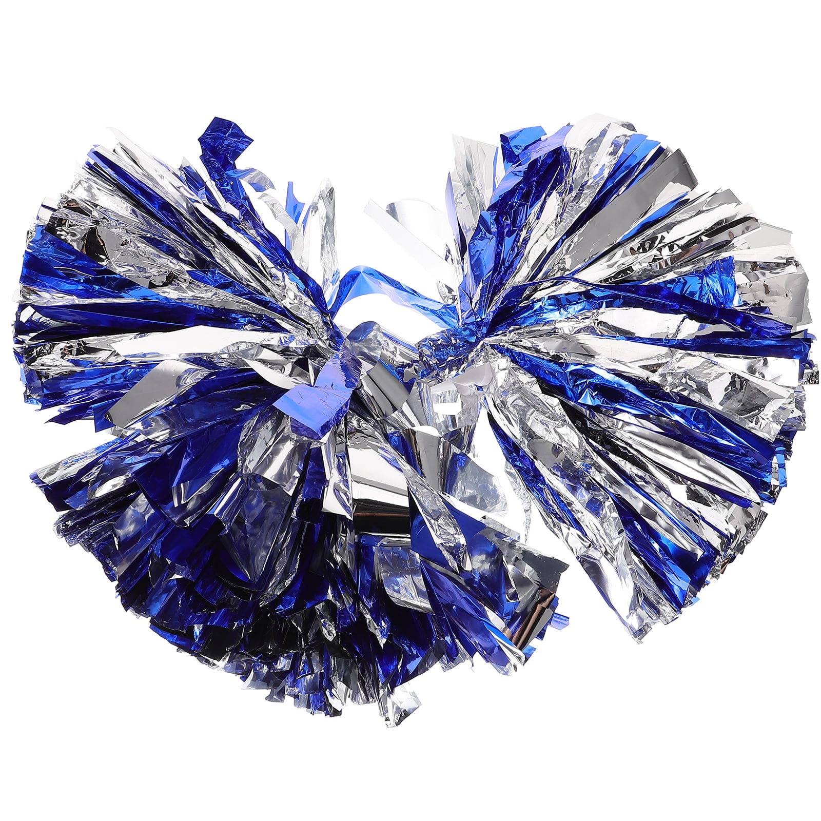 BRIGHTFUFU Cheering Pompom Blue Plastic For Cheerleaders At ...