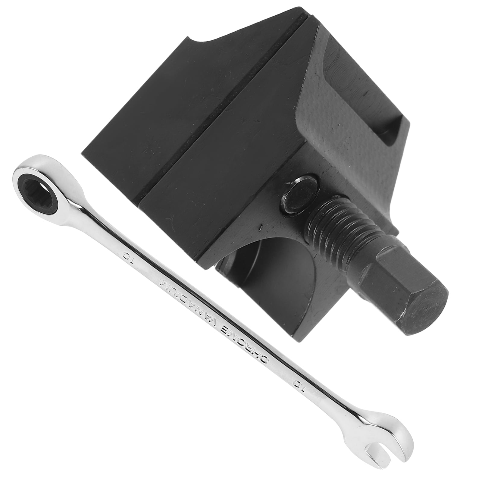 Black Steel Suspension Strut Splitter Tool for Car with Wrench and ...