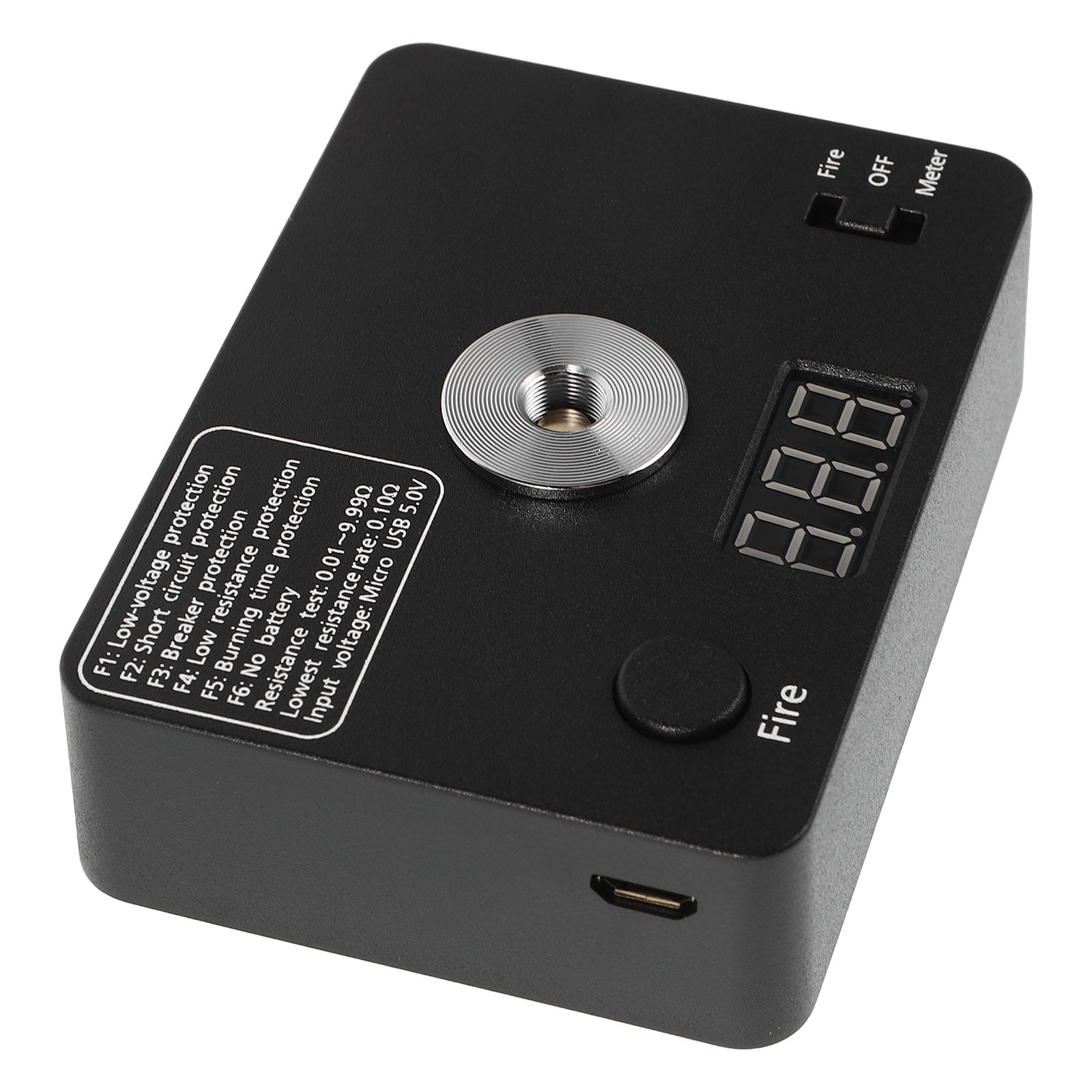 GOOHOCHY Precision Electrical Tool for Electricians Black Plastic Ohm ...