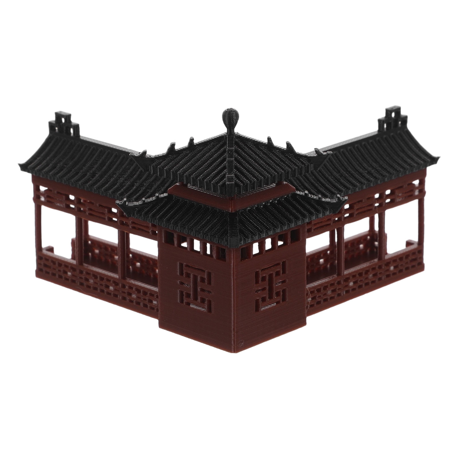 WORGEOUS Mini Pagoda Statue Aquarium Zen Decor Pavilion Pagoda Statue ...