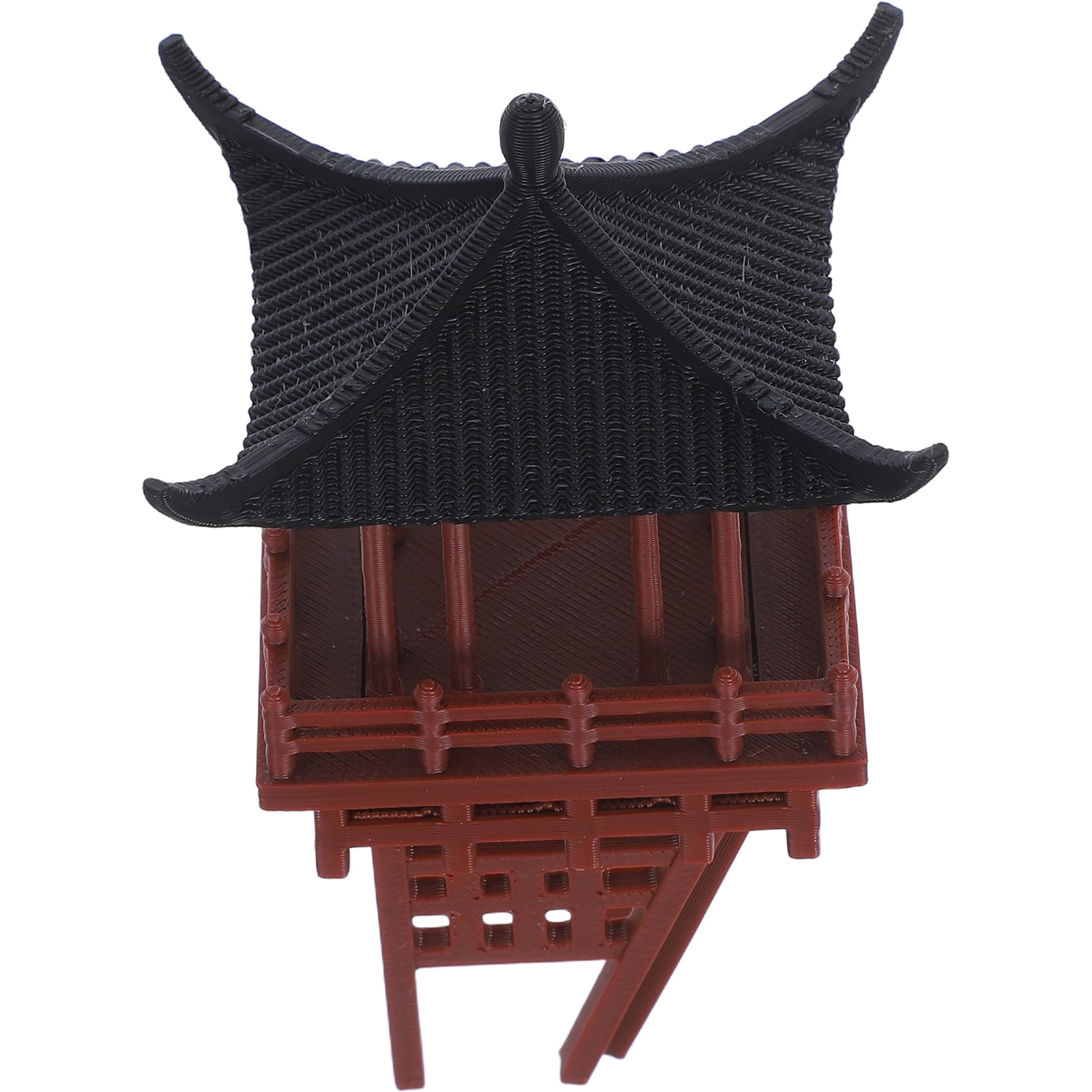 WORGEOUS Mini Pagoda Statue Miniature Chinese Japanese Pavilion ...