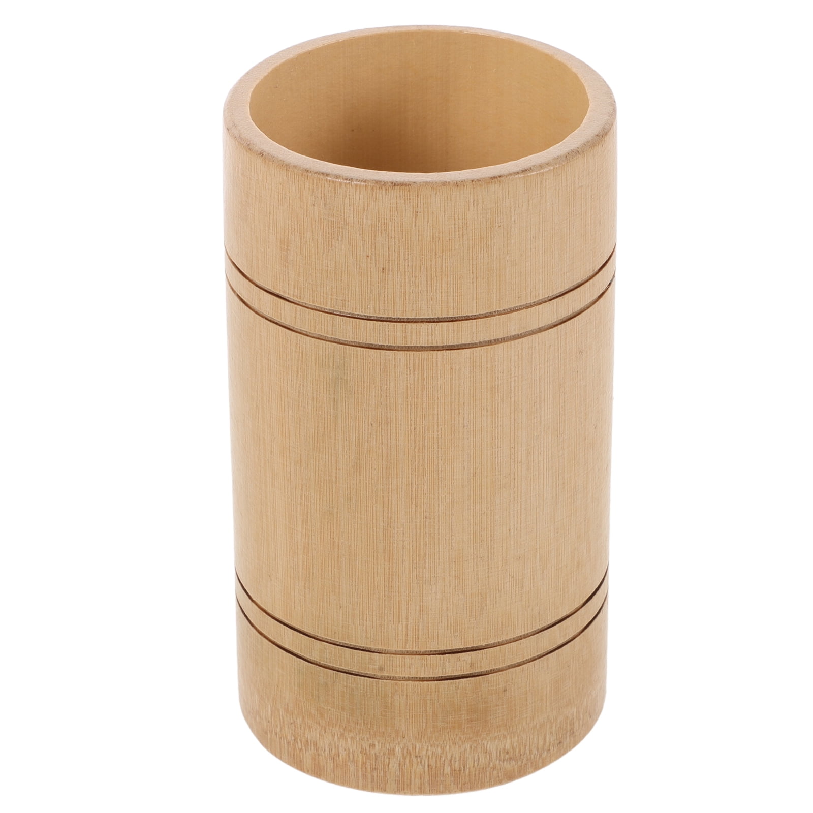 WORGEOUS Mini Wood Storage Tube Japanese Zen Garden Tools Container Box ...