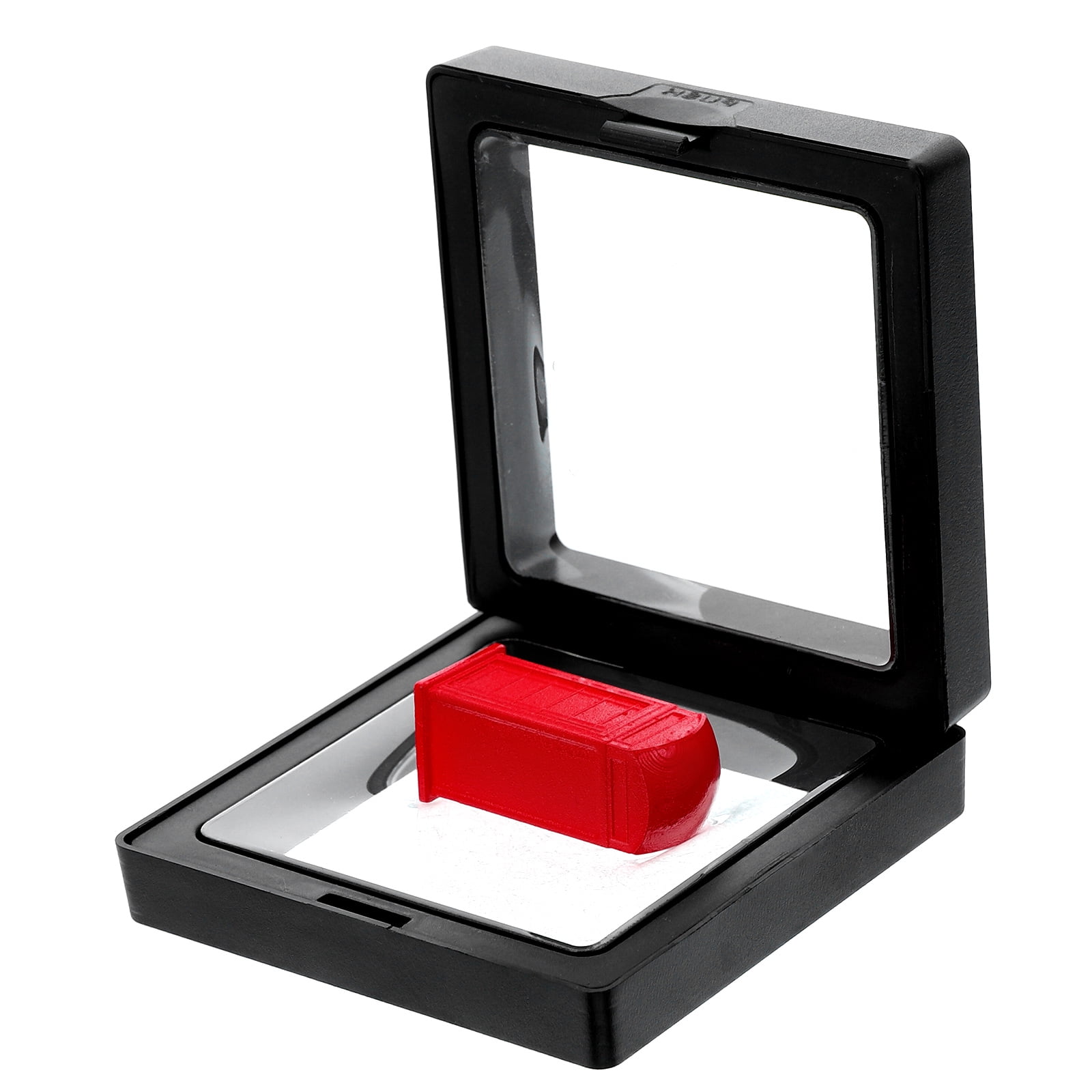 WORGEOUS Miniature Red Telephone Booth Model For Sand Scenes And Micro ...