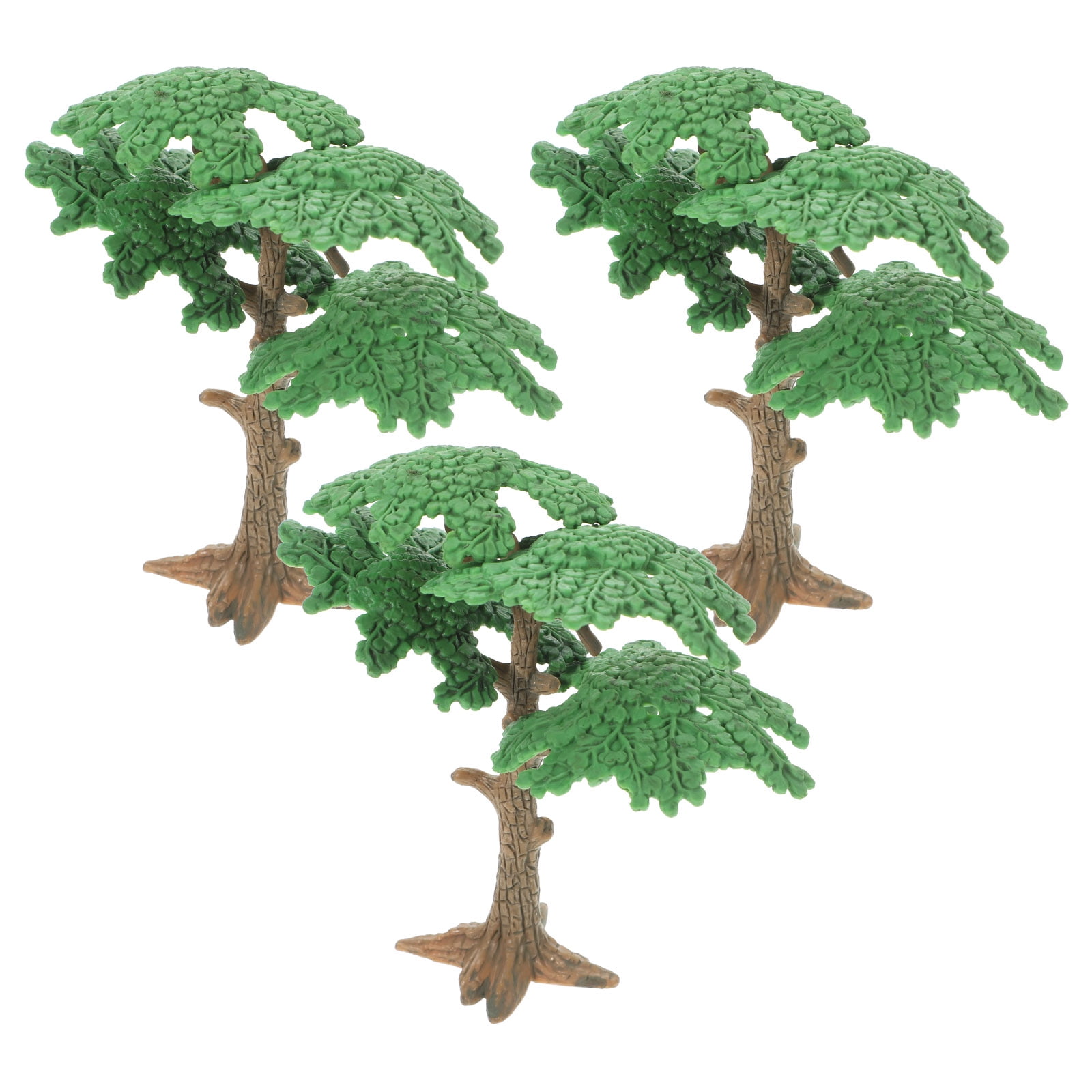 WORGEOUS small model trees Landscape Tree Model Plastic Decoration ...