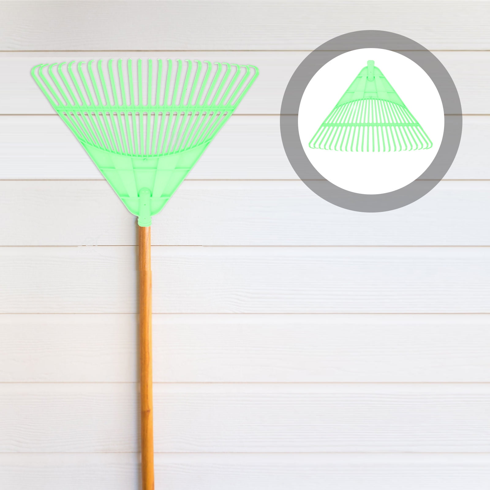 WORGEOUS Multi-Functional Plastic Hand Rake for Leaves and Grass ...