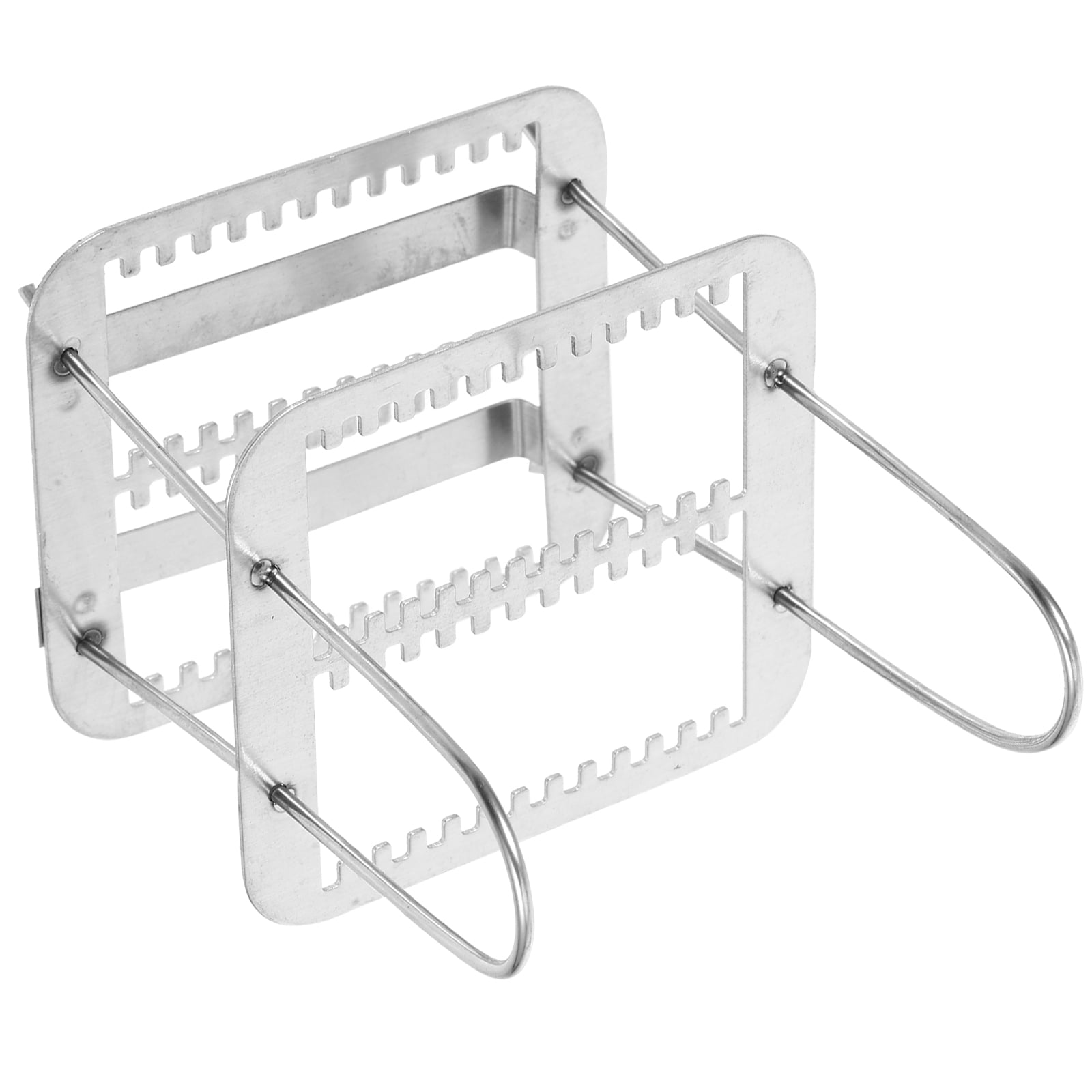 WORGEOUS Multi-Purpose 26-Position Staining Rack with Handle Microscope ...