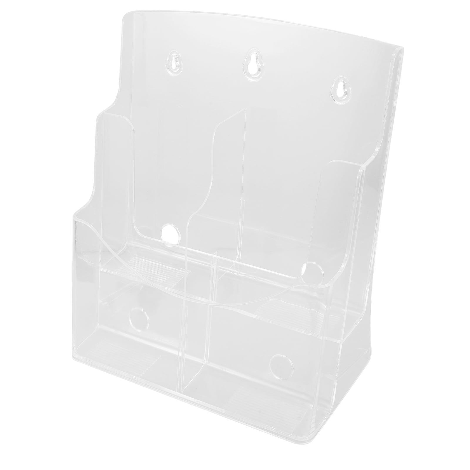 WORGEOUS Multi-layer A4 Paper Storage Rack Transparent File Stand ...