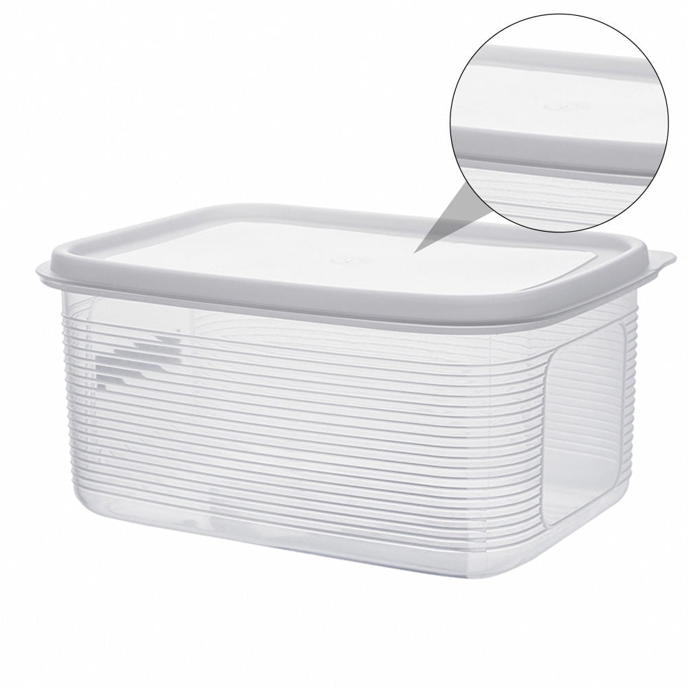 WORGEOUS Multi-purpose Plastic Storage Box Pet Food Storage Container ...