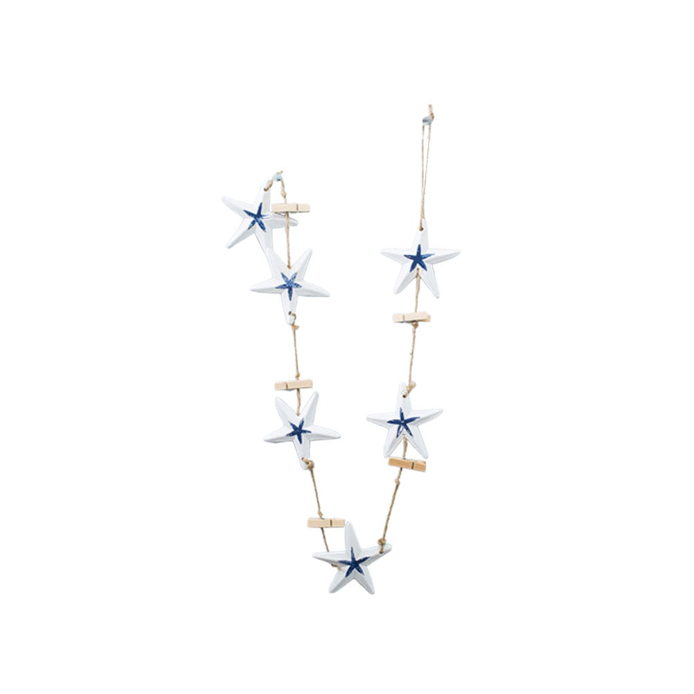 WORGEOUS Nautical Hanging Photo Display Mediterranean Seastar Pictures ...