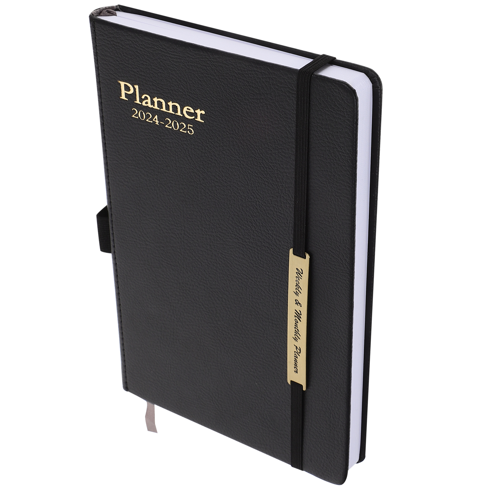 WORGEOUS Notebook to Do 2024 Planner English Schedule A5 Strap Notes ...