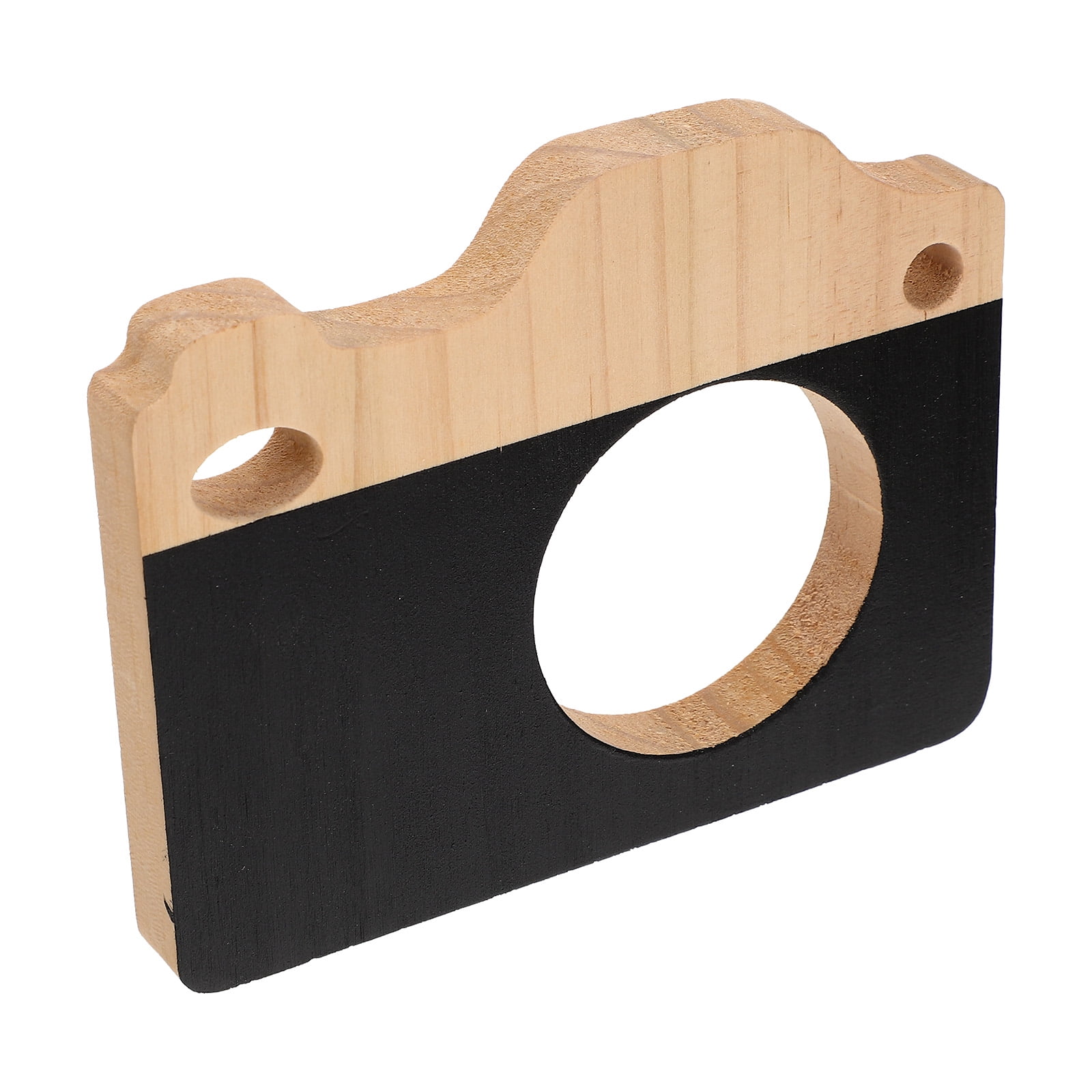 Wooden Camera Statue Decor Black Synthetic Material for Decor Stable ...
