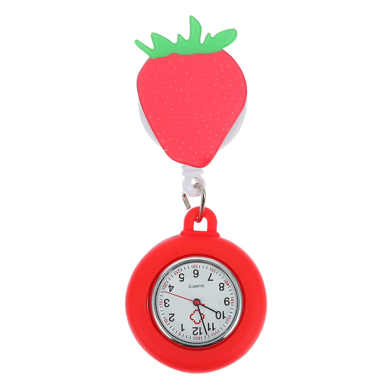 WORGEOUS Nurse Fob Watch Retractable Pocket Watch Cartoon Quartz Watch ...