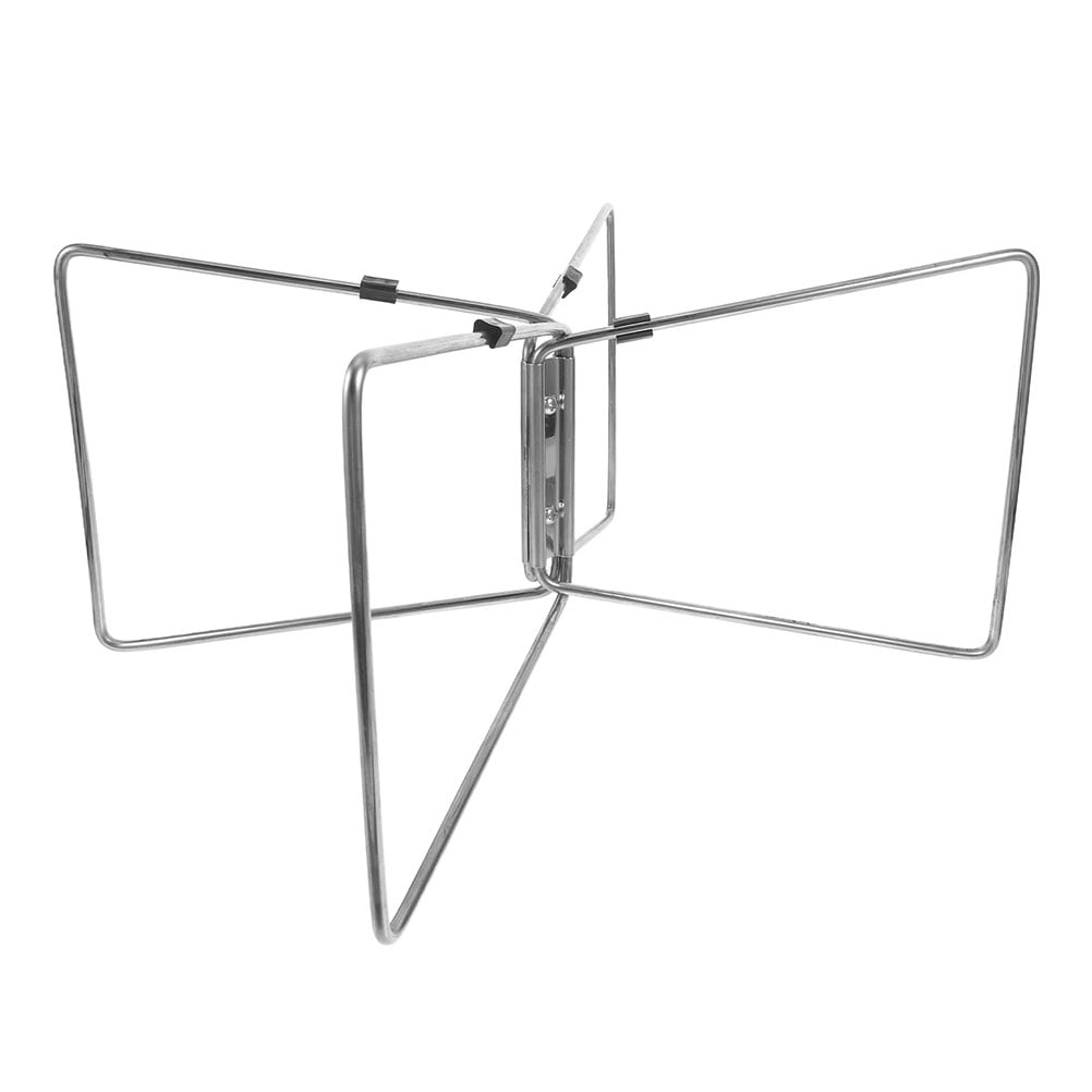 WORGEOUS Foldable Stainless Steel Outdoor Camping Stand Portable Picnic ...