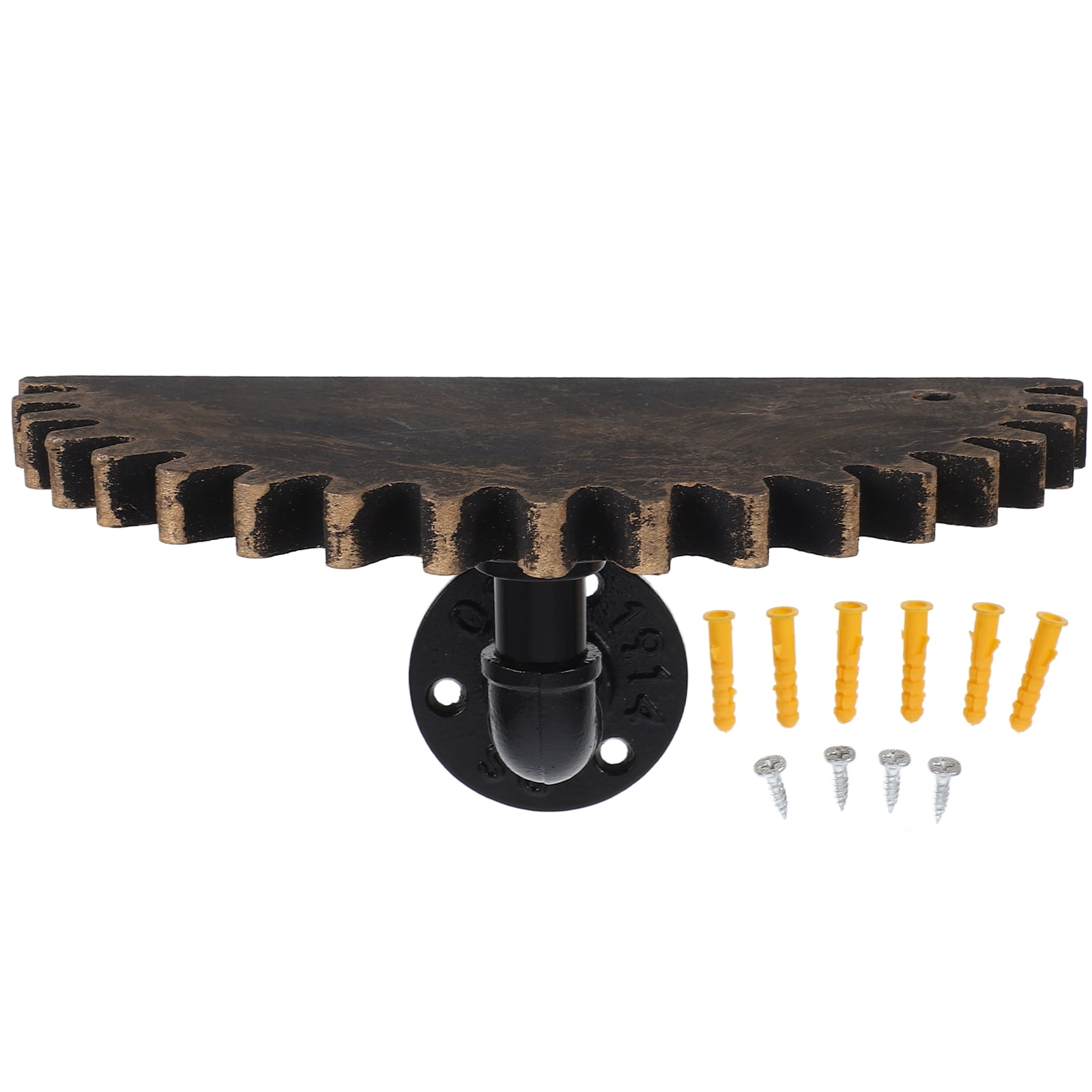 WORGEOUS Outdoor Shelf Industrial Shelves for Wall Retro Water Pipe ...