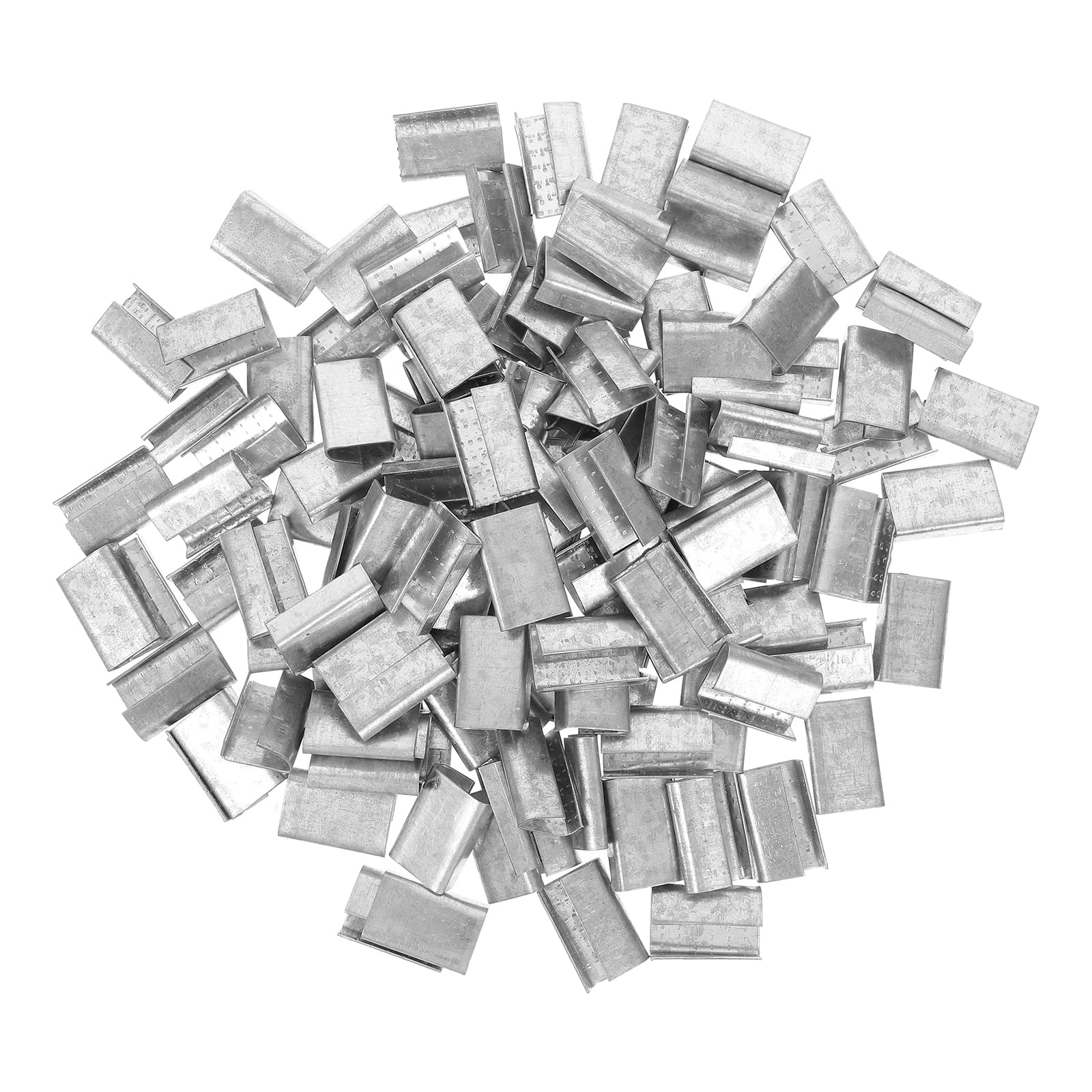 1 Set of Sturdy Metal Banding Clips and Buckles for Strapping and ...