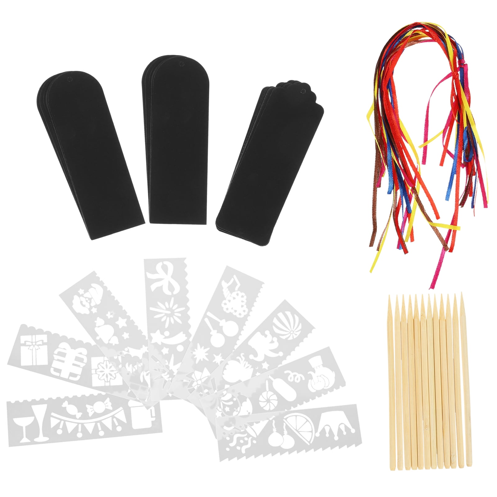 WORGEOUS Paper Bookmarks Women Scratch-off Party Decorations Handmade ...