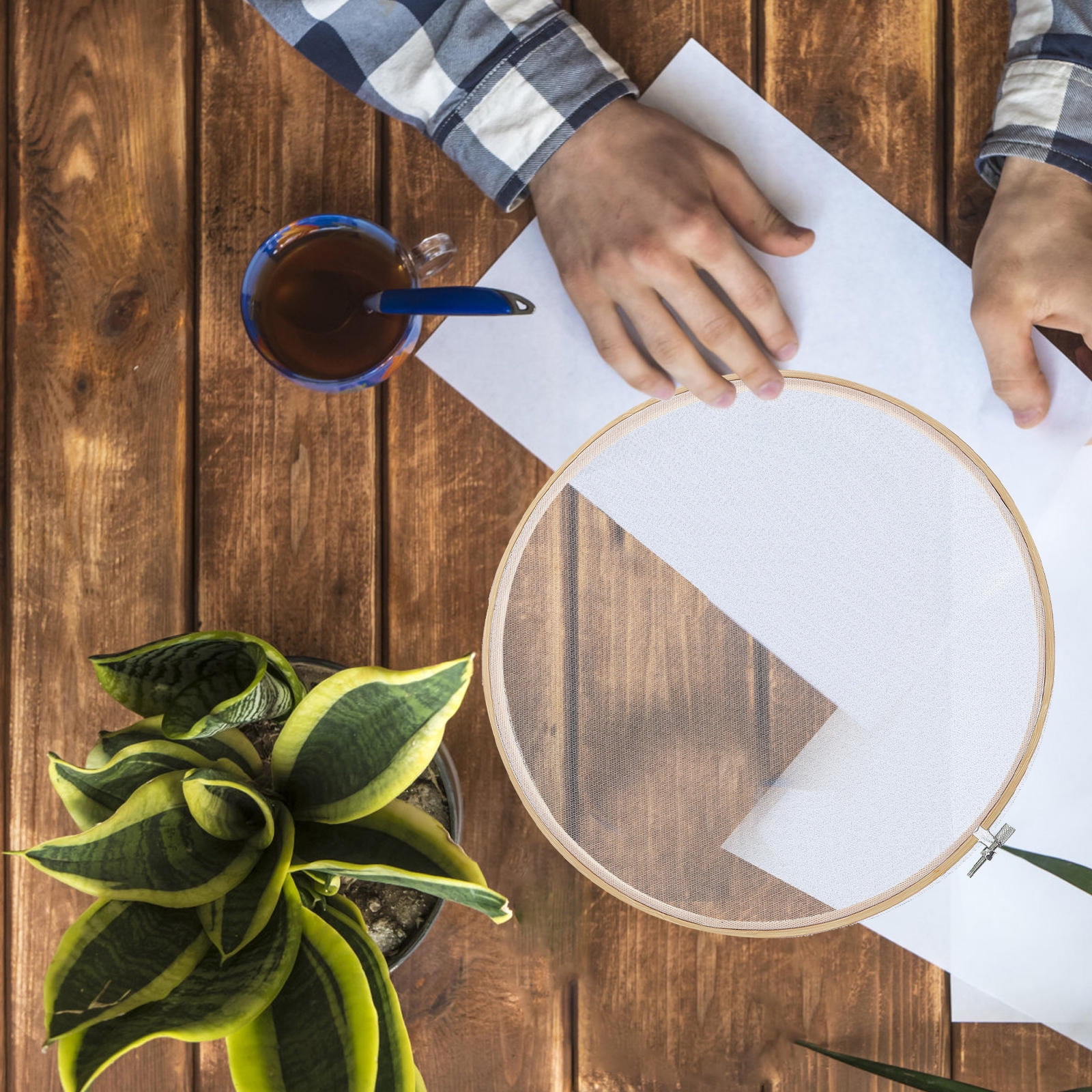 WORGEOUS Paper Handicraft Mold Wood Paper Making Screen DIY Paper ...