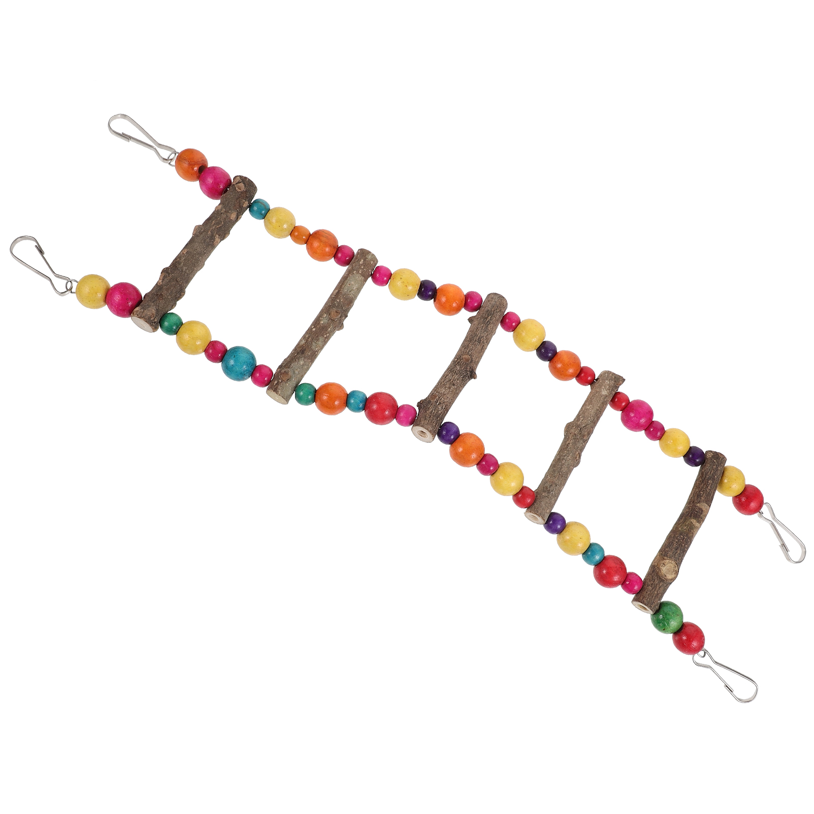 WORGEOUS Parrot Ladder Bird Ladder Bird Cage Ladder Parrot Colorful ...