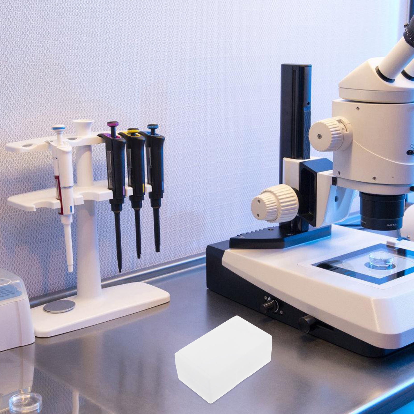 WORGEOUS Pathology Slide Holder Box Plastic Microscope Glass Holder ...