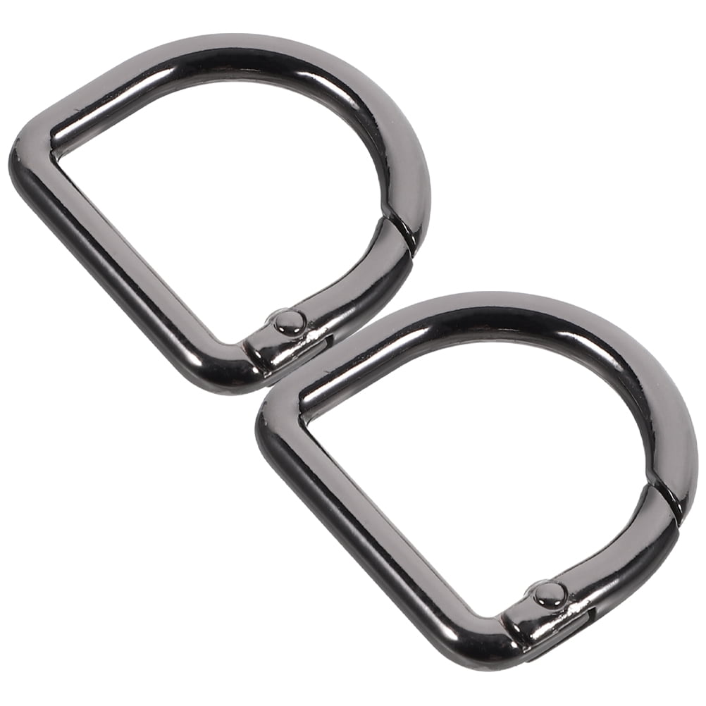 WORGEOUS Pcs Spring D Shaped Trigger Snap Hooks For Spring D Rings Easy ...