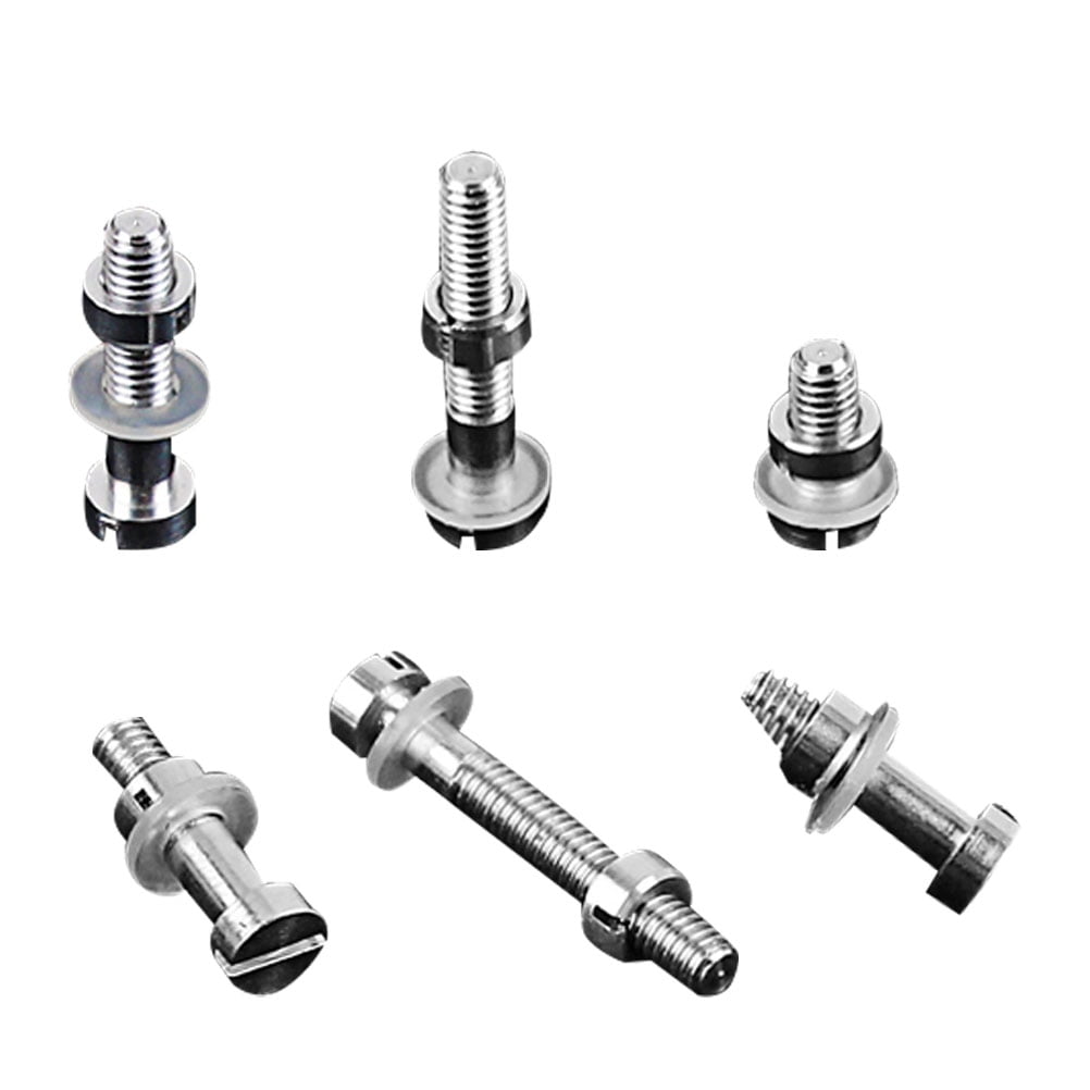 Phonograph Accessories 4pcs Mounting Screws Metal Record Screw Kit ...