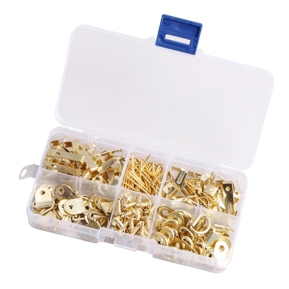 WORGEOUS Photo Frame Hook Set Screw Tacks Heavy Duty Clothes Rack ...