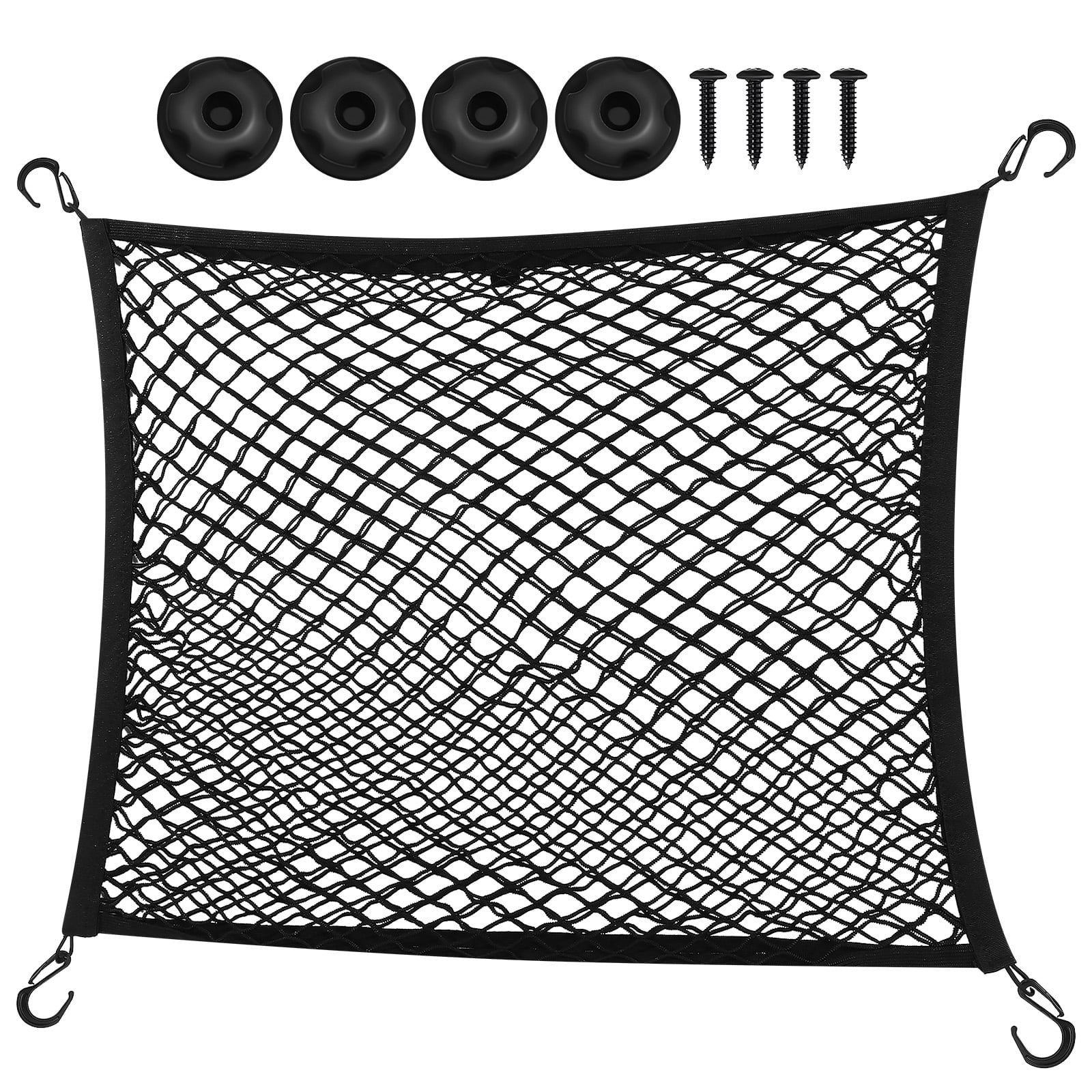 WORGEOUS Pickup Trunk Net Foldable Drying Rack Cars Barbell Buoy Black ...