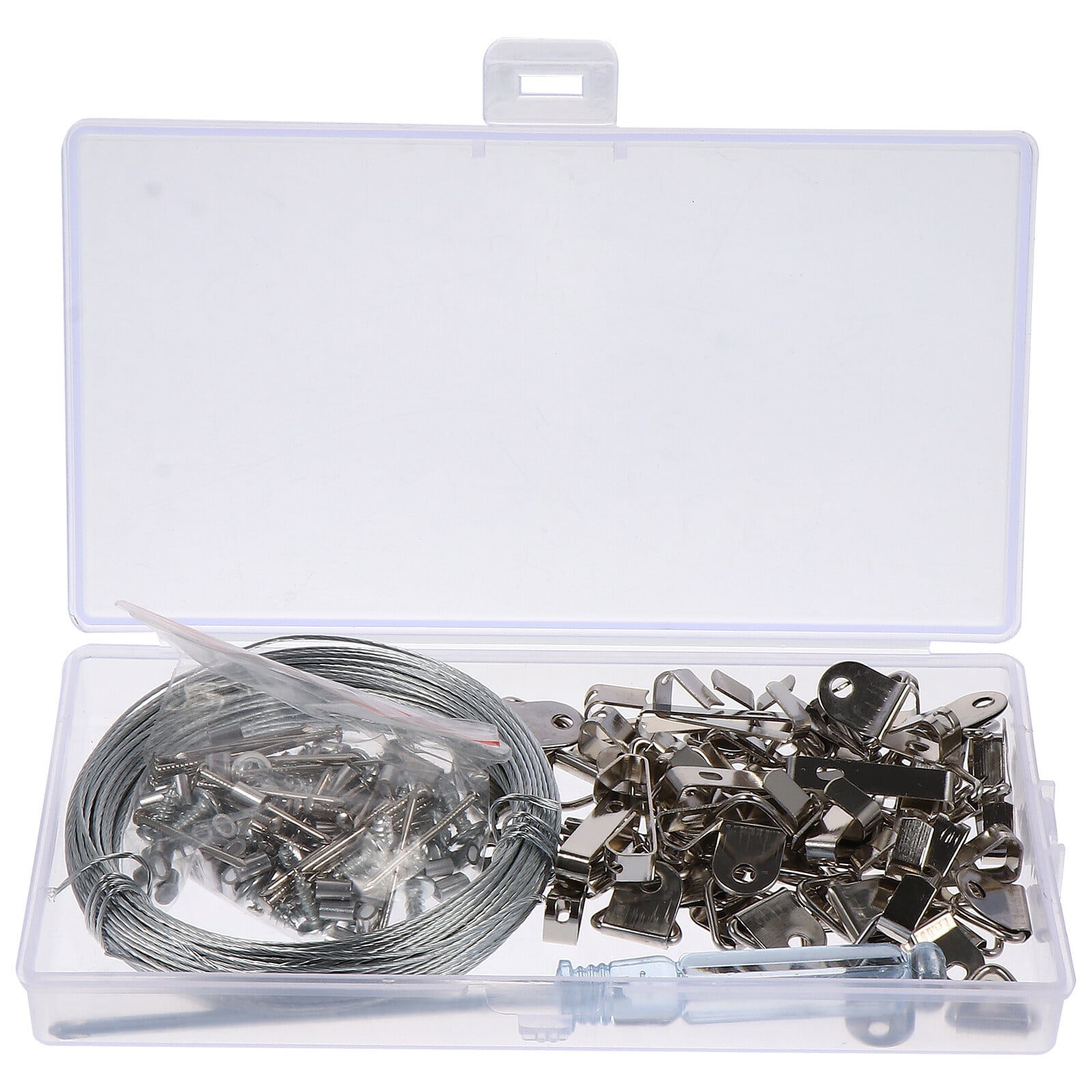 WORGEOUS Picture Hook Wire Hanging Kit Poster Hanger Kits Heavy Duty ...