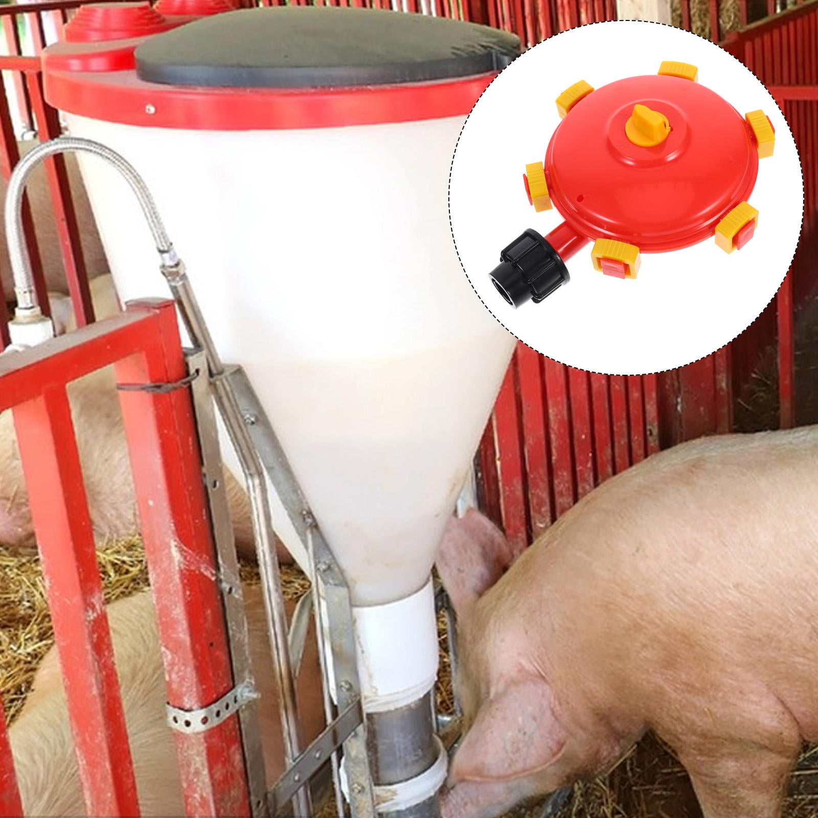 WORGEOUS Pig Water Level Controller Piglet Waterer Show Pig Supplies Waterer Cleaner Tool ...