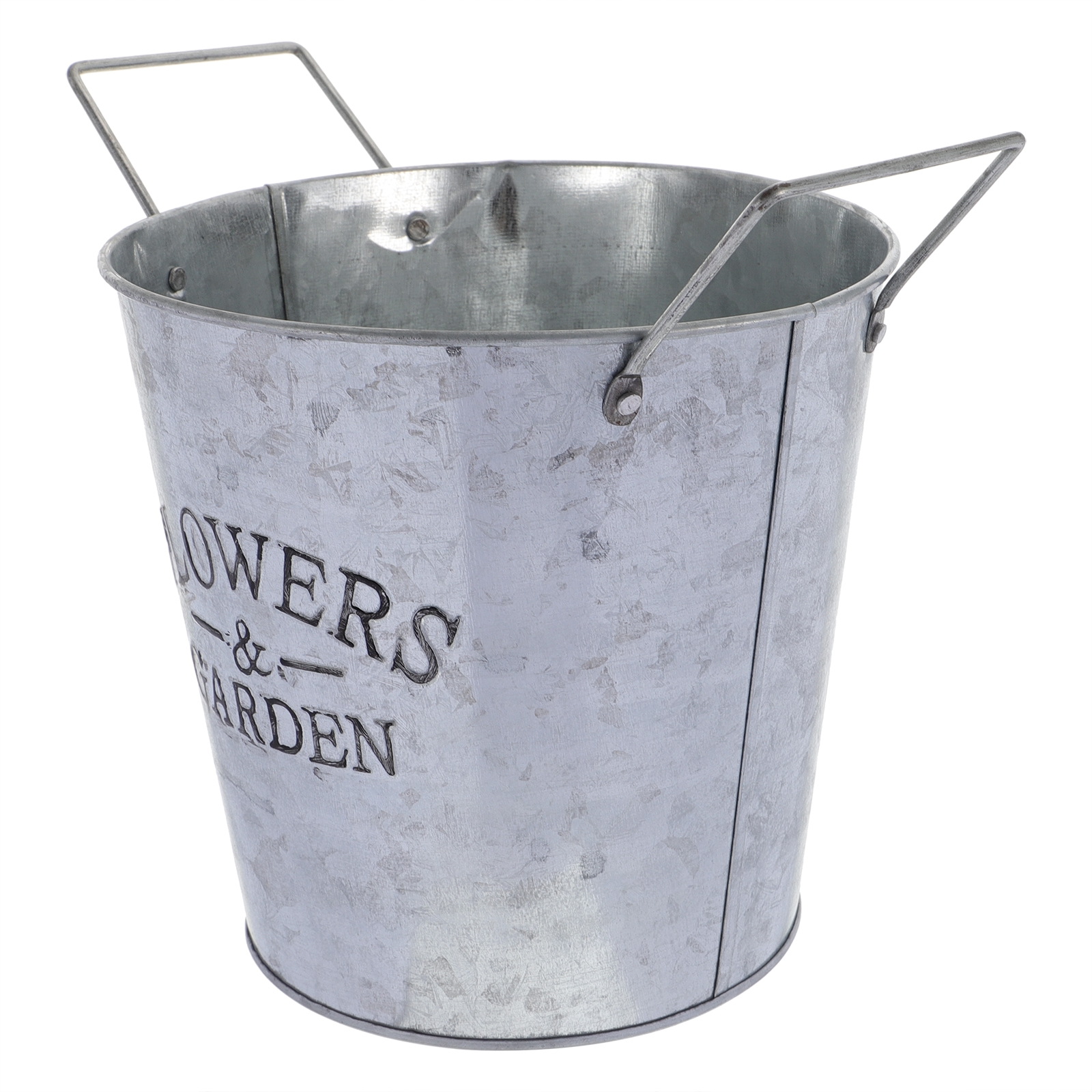 WORGEOUS Planters Solar Double Ear Tin Basin Attractive Design Flower ...