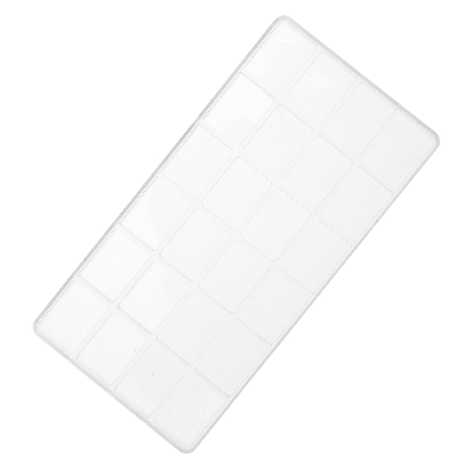 WORGEOUS Plastic 24 Grid Rectangular Plastic Watercolor Palette Box ...