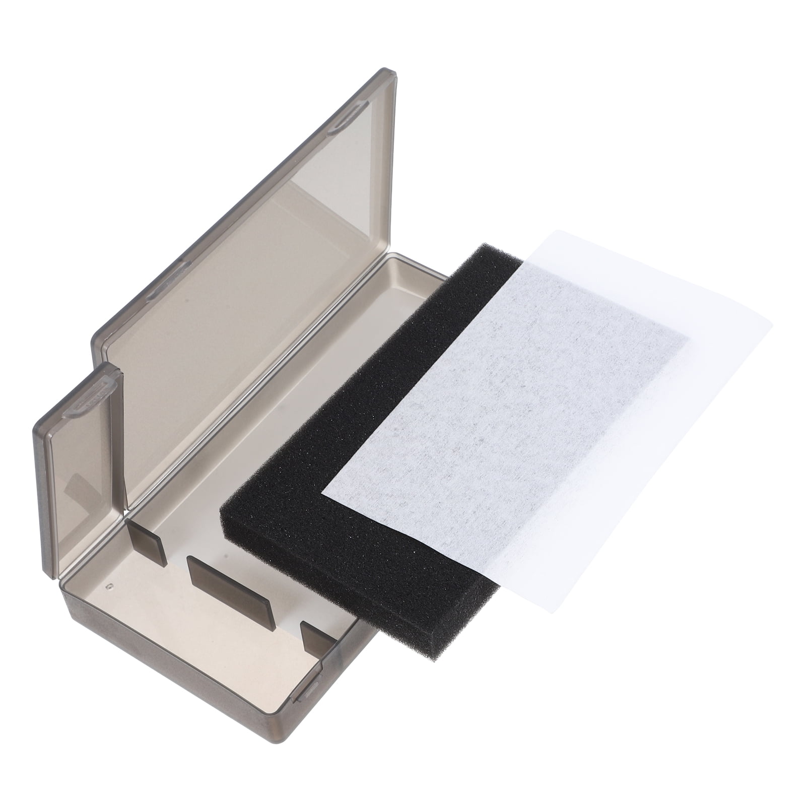 WORGEOUS Plastic Paint Palette with Sponge Oil Wet Palette Box Painting ...