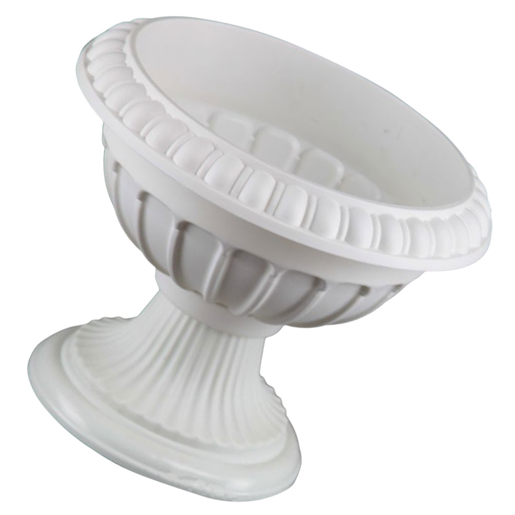 WORGEOUS Plastic Roman Flowerpot Garden Pots Decor Outdoors Urn Planter ...