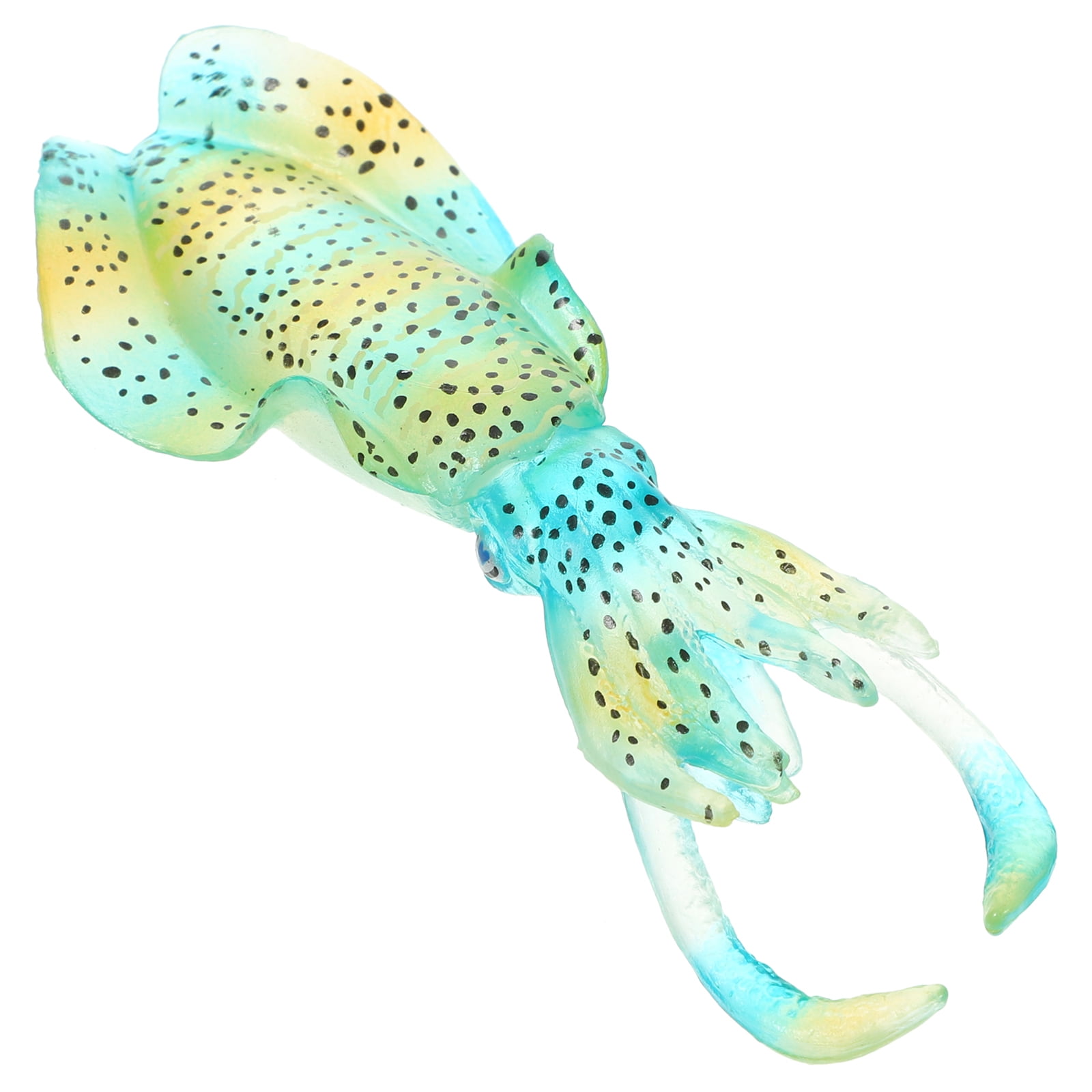 GOOHOCHY Multi-Colored Realistic Squid Figurine Model Toy for Decor ...